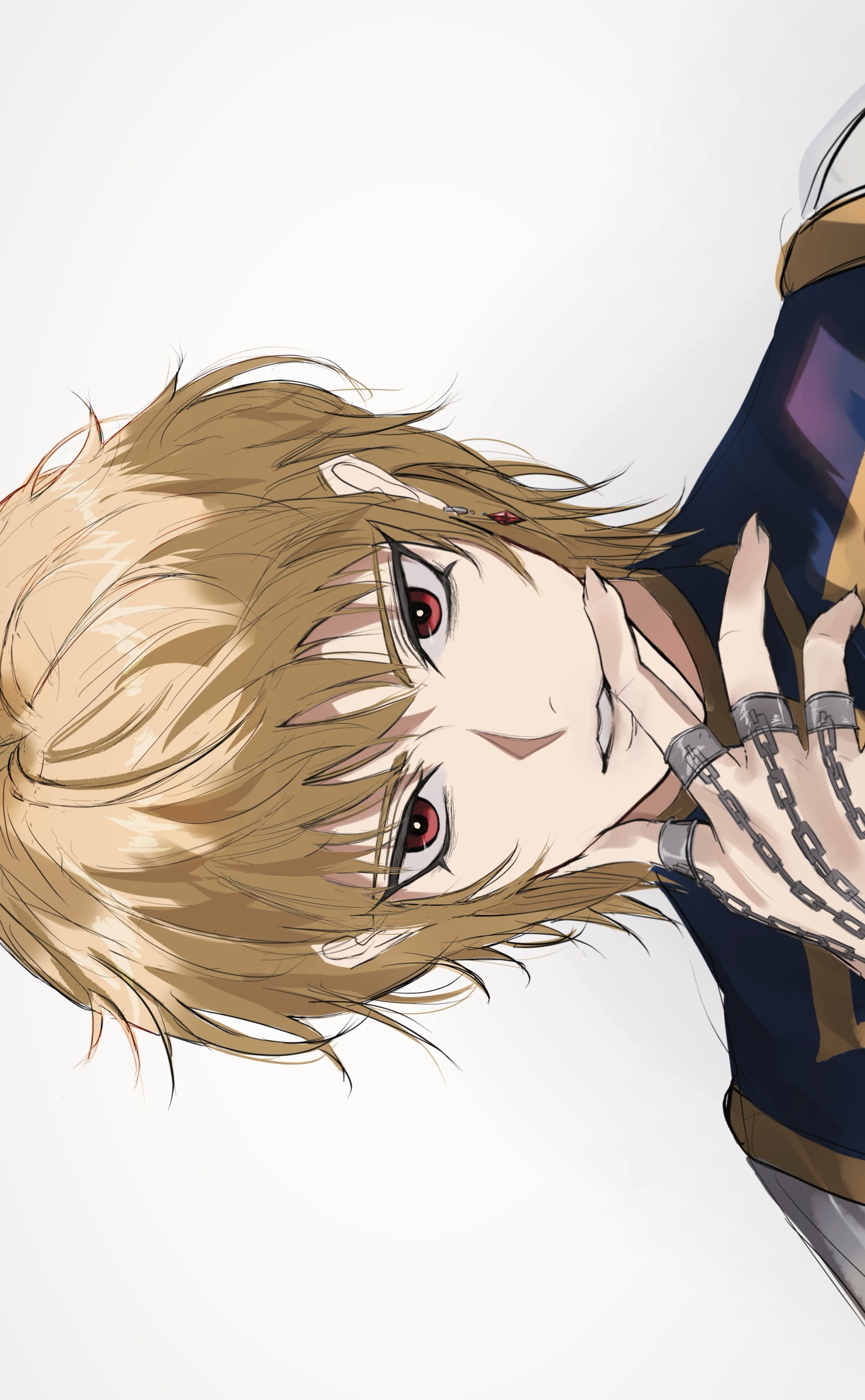 The Big ImageBoard (TBIB) - 1other absurdres androgynous blonde hair ...