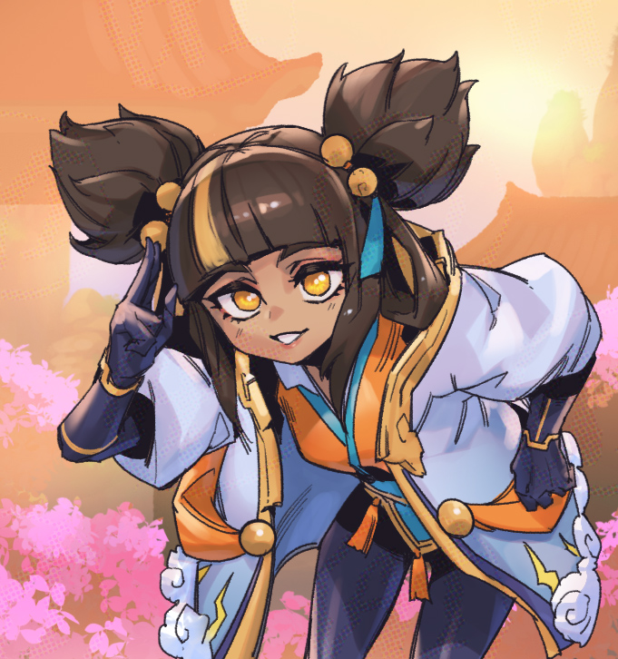 The Big ImageBoard (TBIB) - 1girl bent over black gloves black ...