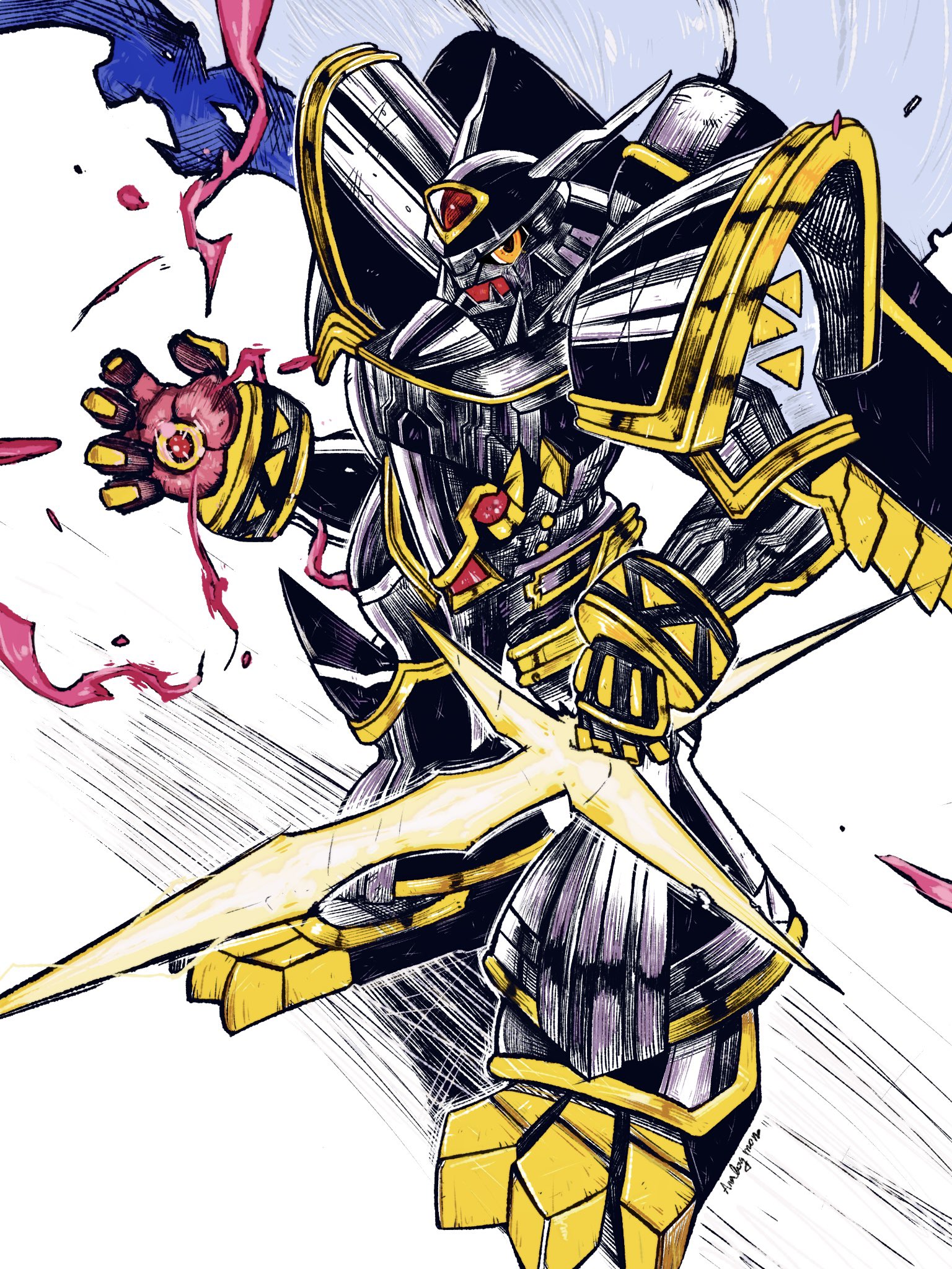 The Big ImageBoard (TBIB) - alphamon analog boy02 digimon digimon ...