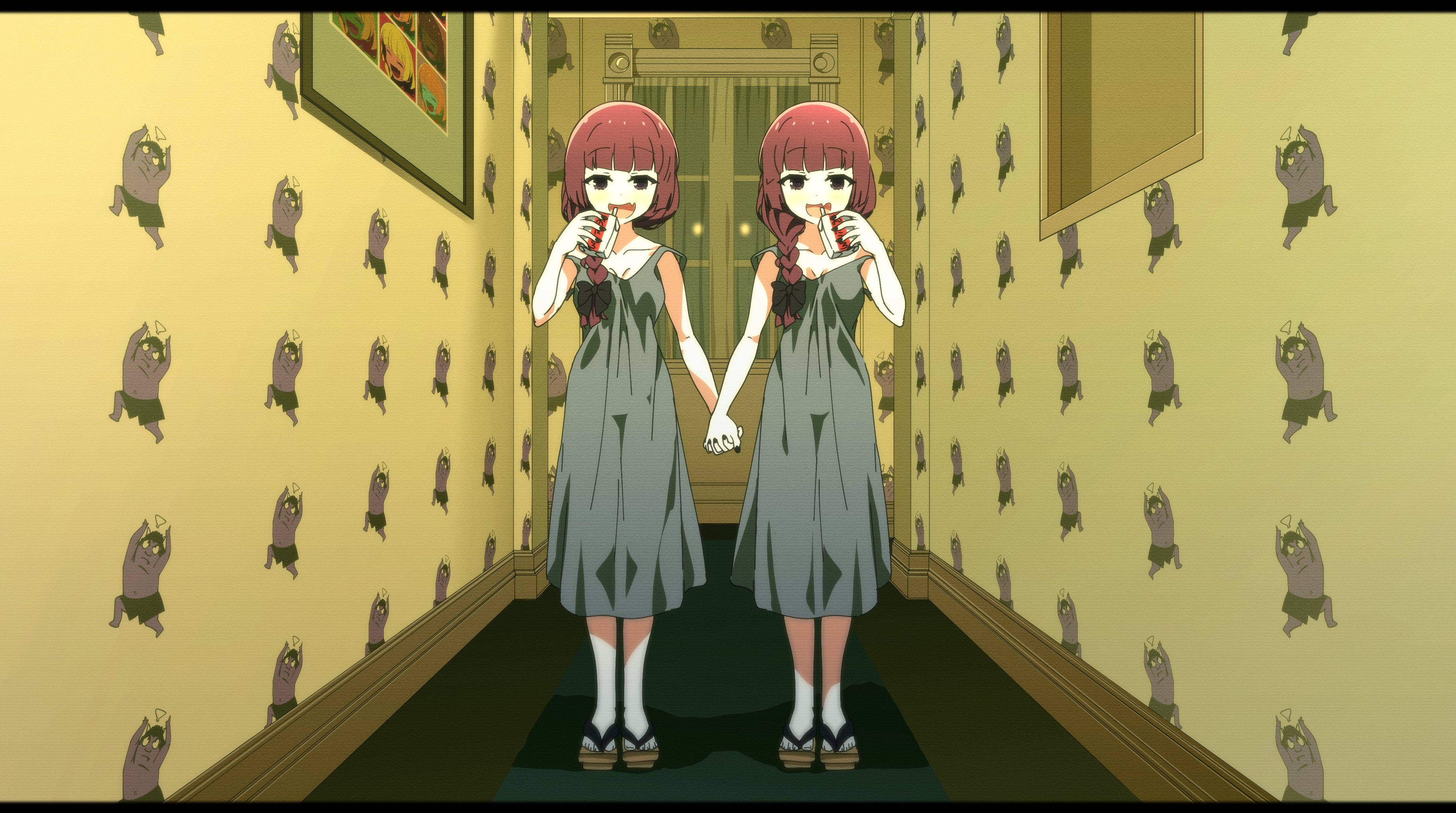 The Big ImageBoard (TBIB) - 2girls absurdres blunt bangs bocchi the rock! braid clone collarbone ...