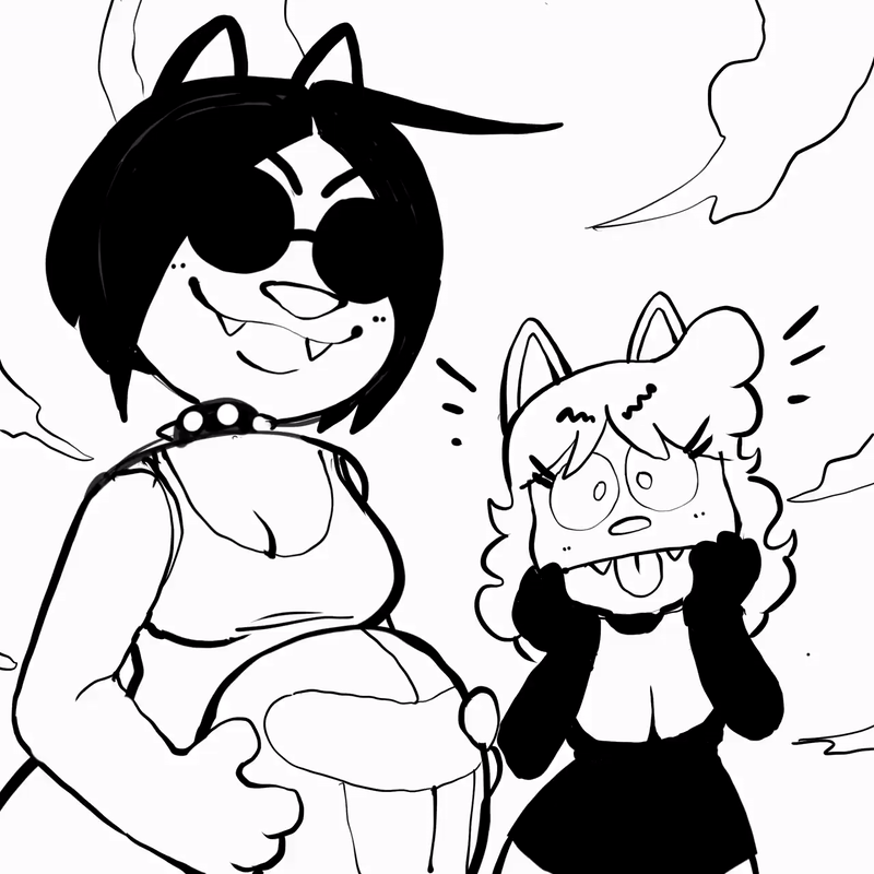 The Big Imageboard Tbib 11 Accessory Amy Creator Ant Animated Anthro Armor Breasts Cloud