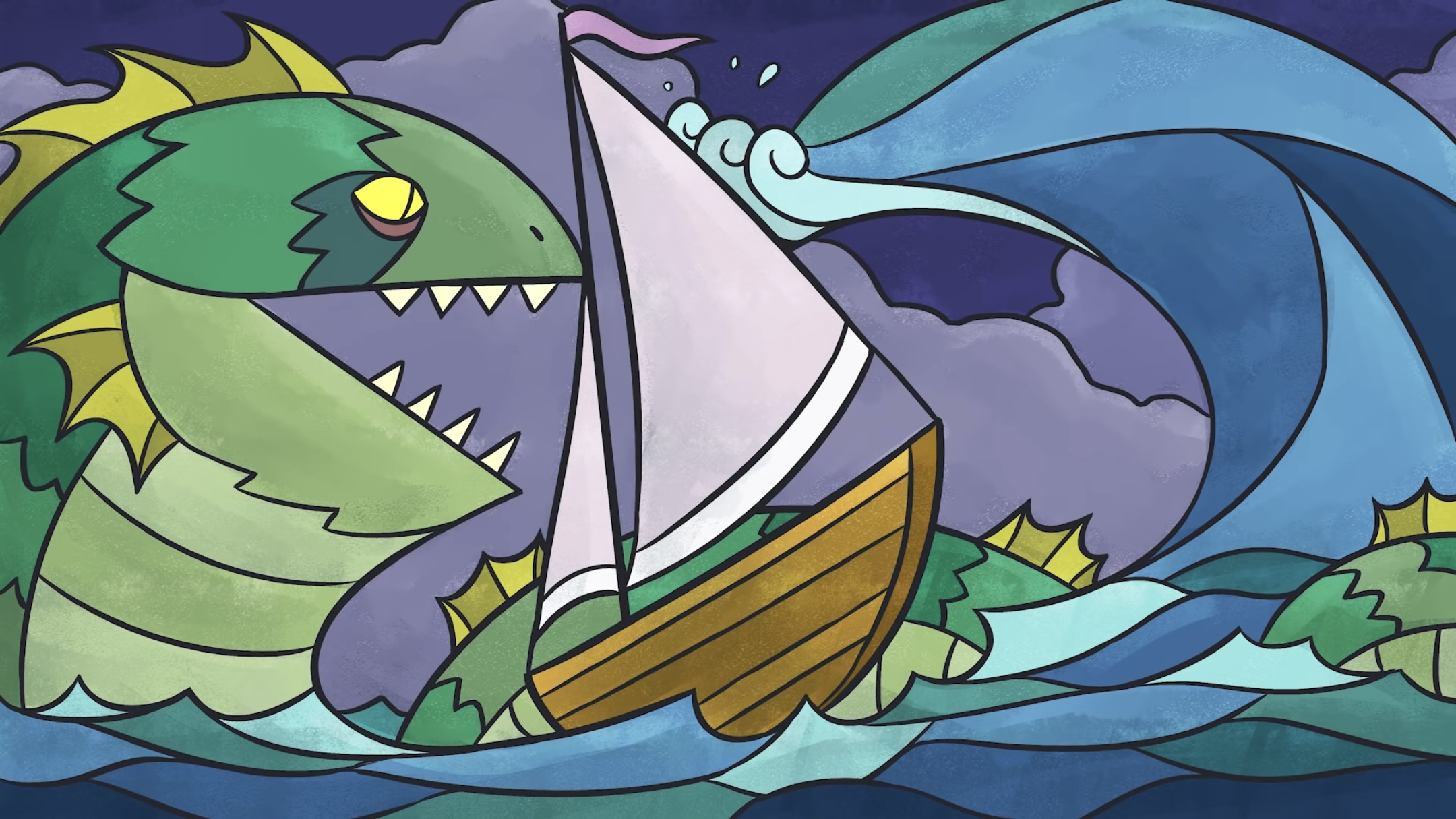 The Big ImageBoard (TBIB) - ambiguous gender aquatic dragon boat dragon ...