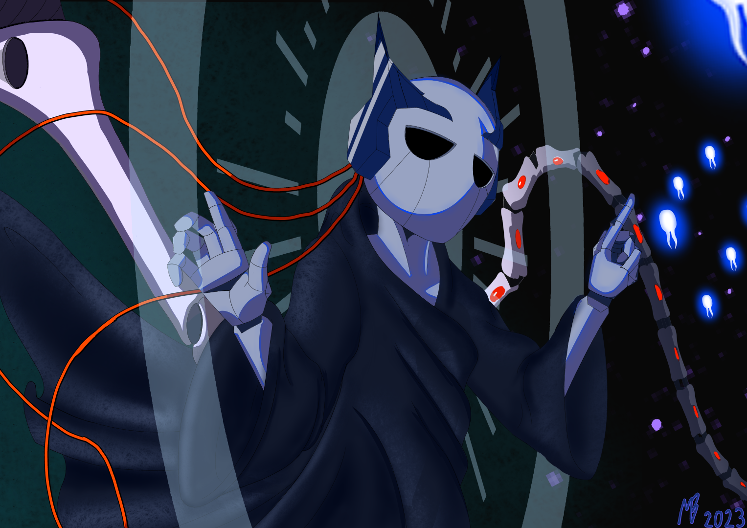 The Big ImageBoard (TBIB) - 2023 5 fingers ambiguous gender black eyes ...