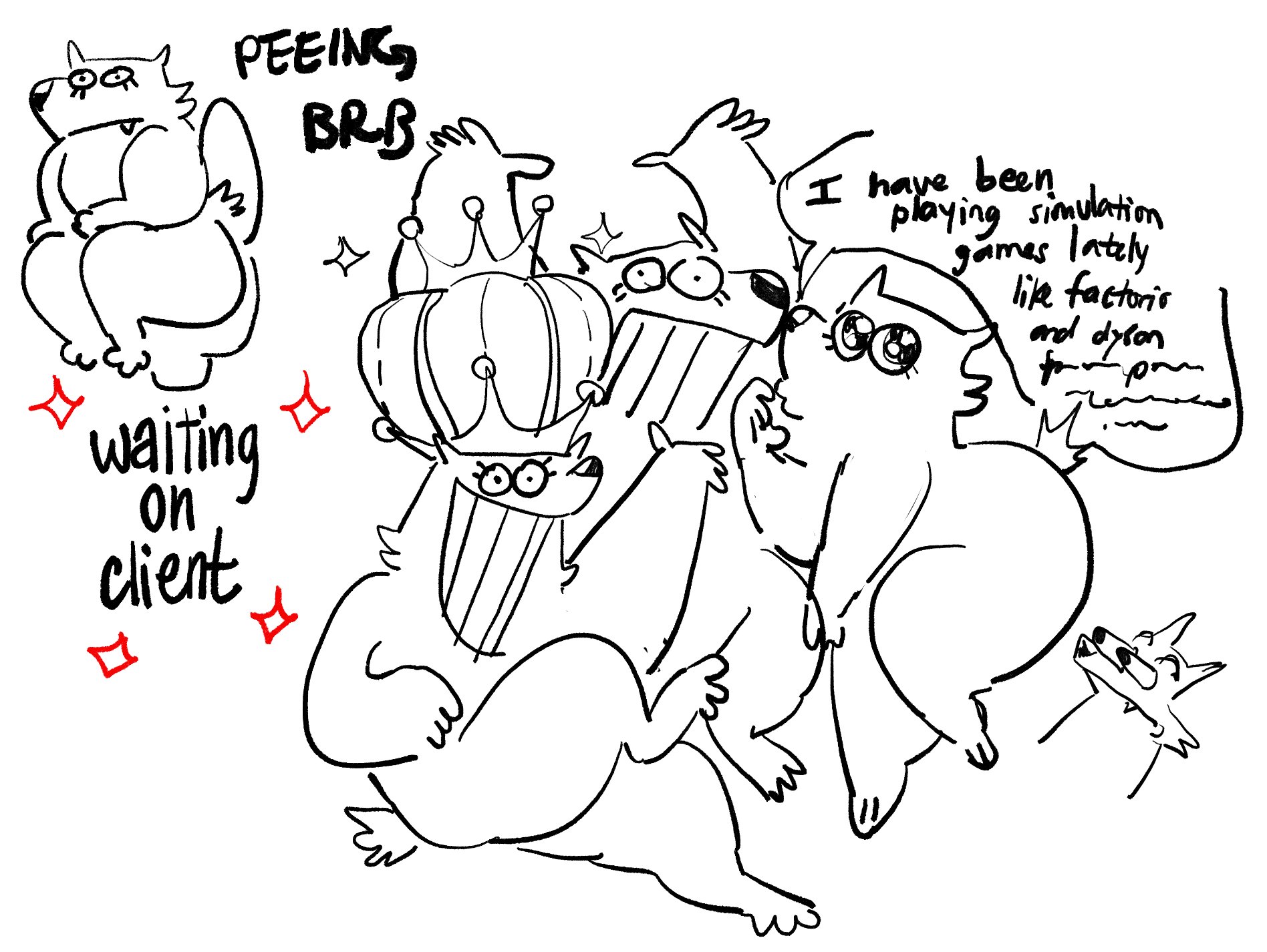 The Big Imageboard Tbib Anthro Bulging Eyes Crossed Legs Crown Dialogue English Text Female