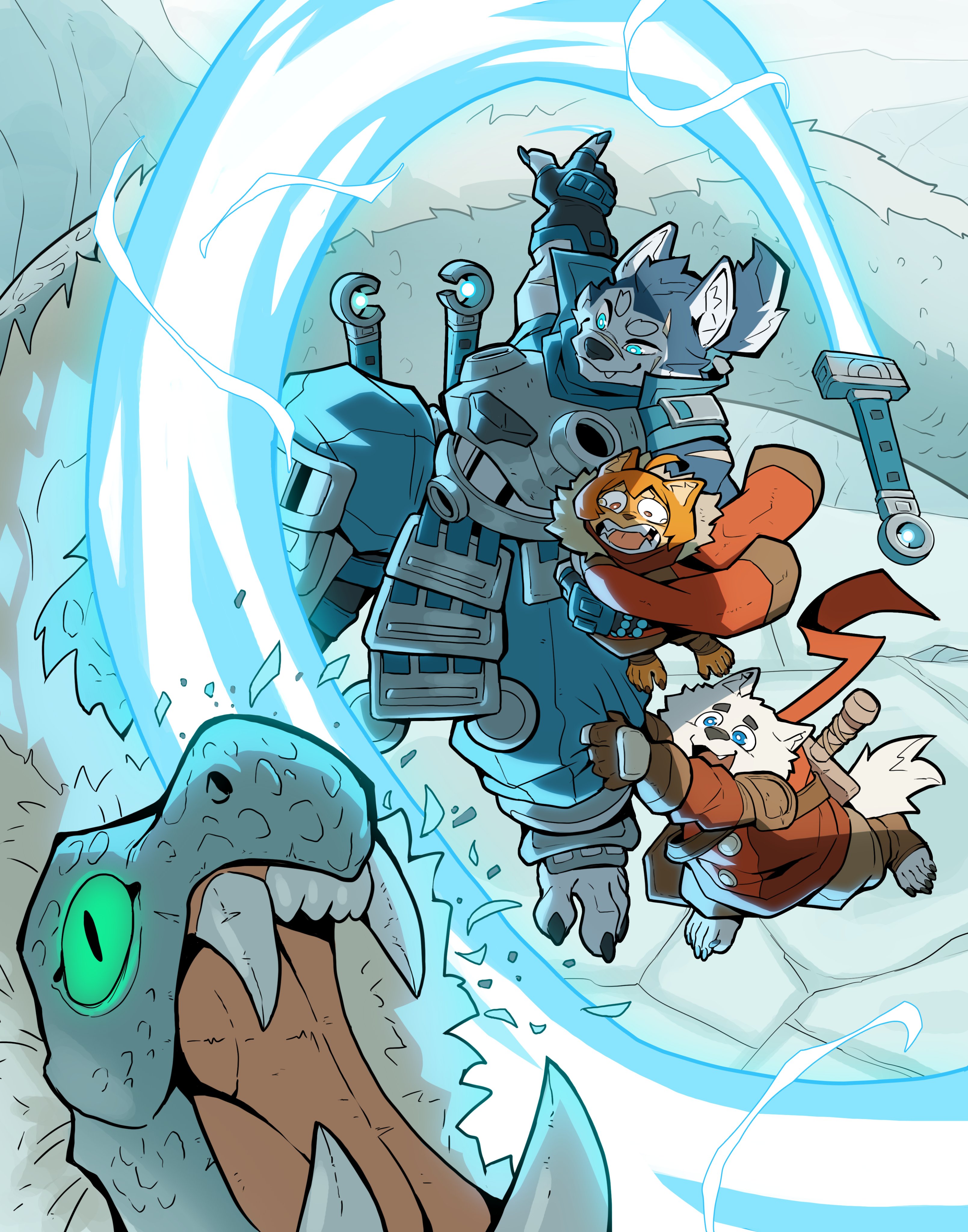 The Big ImageBoard (TBIB) - 2023 absurd res armor blue body blue fur ...