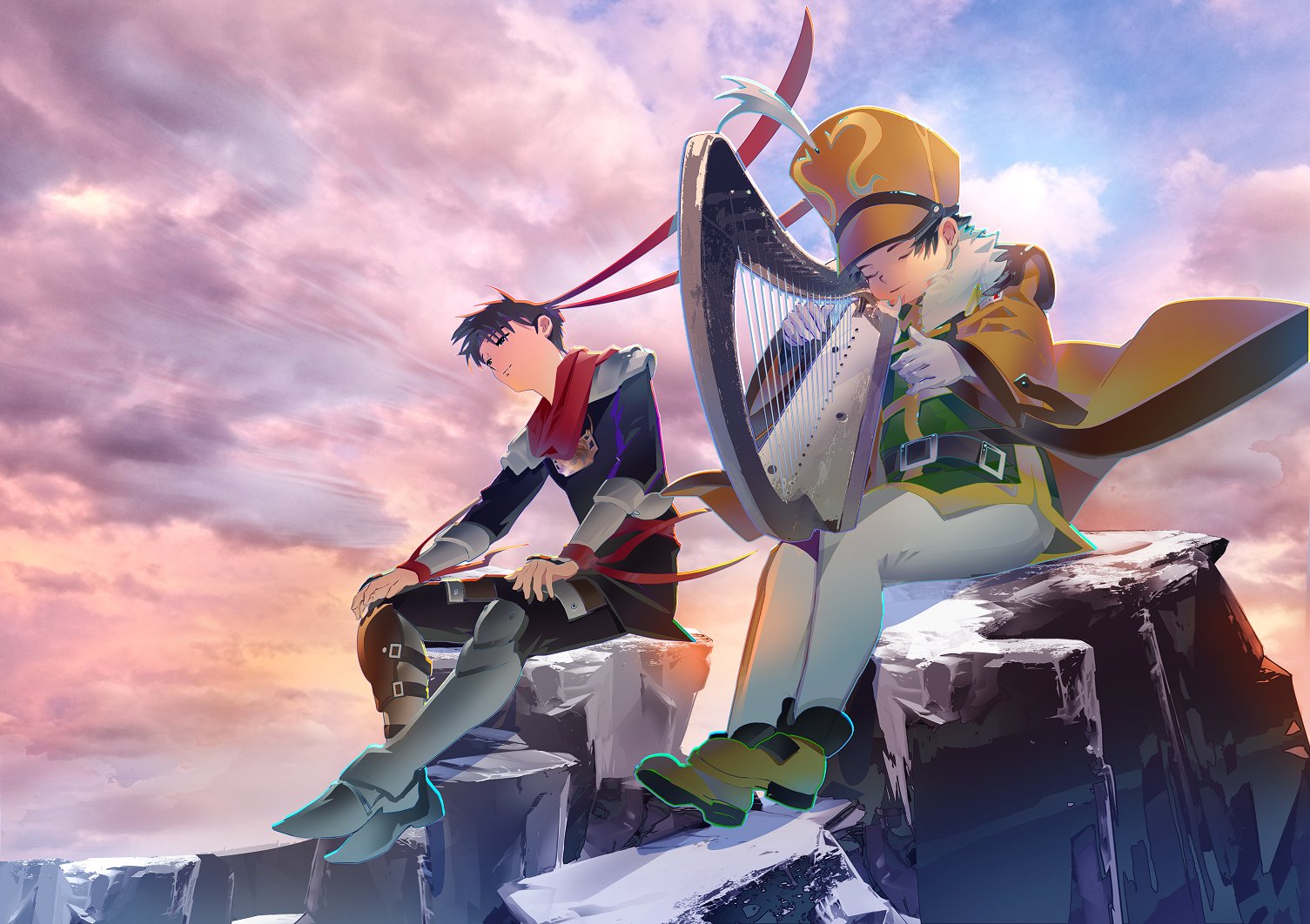 The Big ImageBoard (TBIB) - 2boys arc (arc the lad) arc the lad armor ...