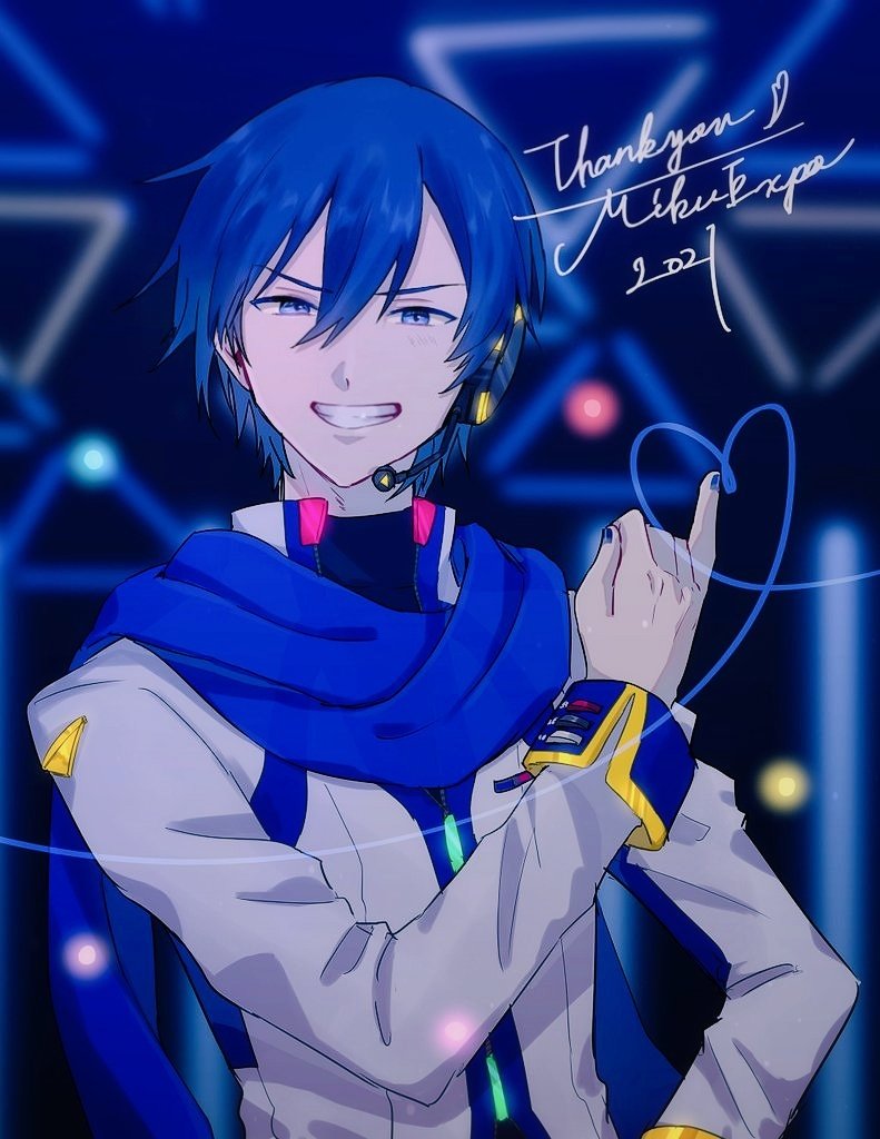 The Big ImageBoard (TBIB) - 1boy blue eyes blue hair blue nails blue ...