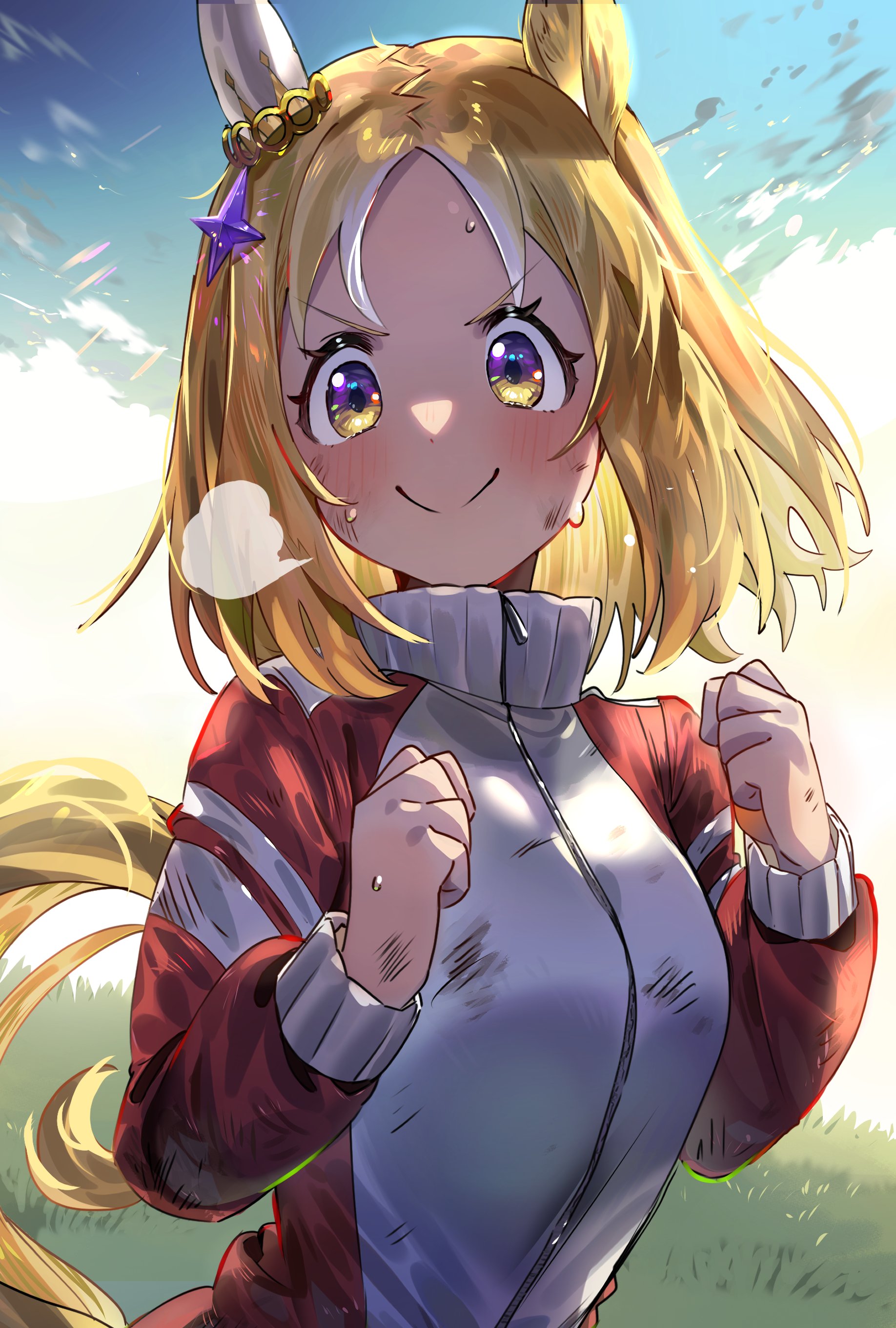 The Big ImageBoard (TBIB) - 1girl absurdres animal ears blonde hair ...