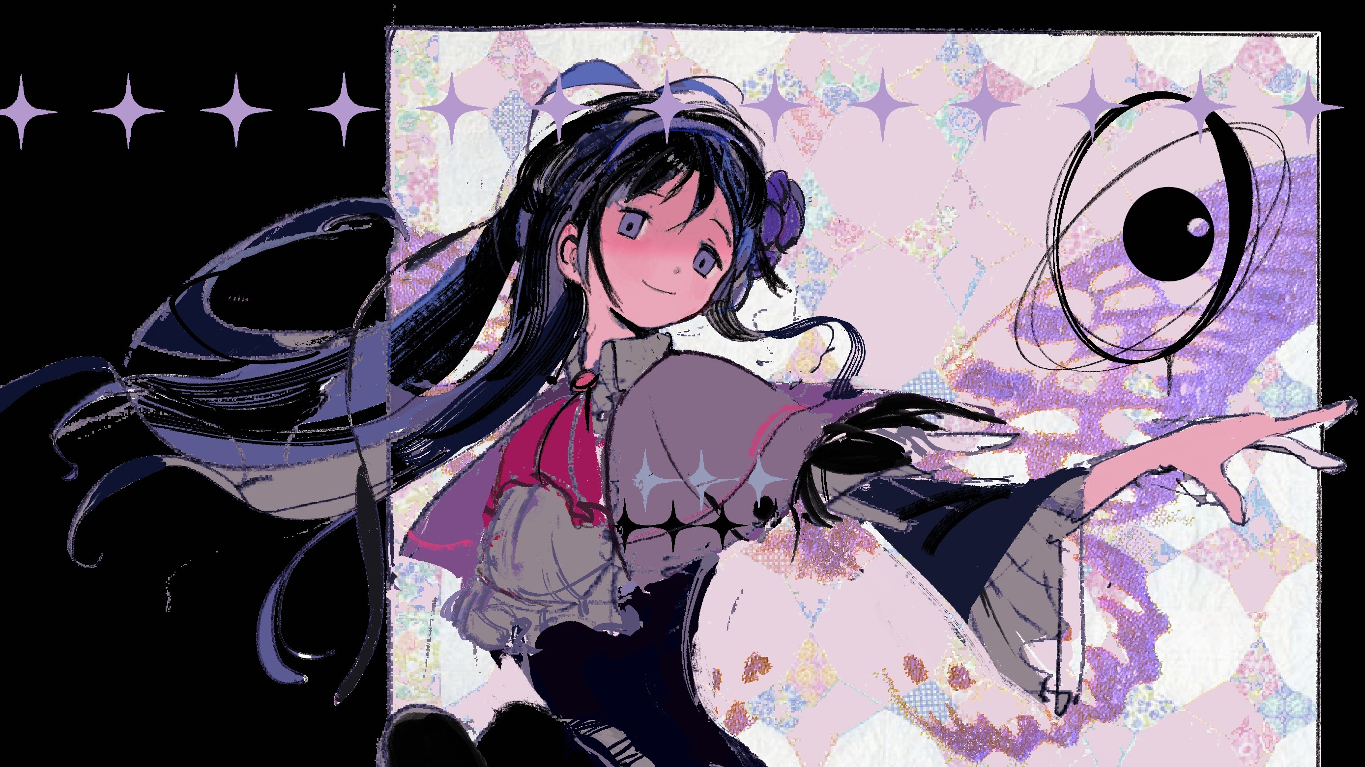 The Big Imageboard Tbib 1girl Akemi Homura Ascot Bigskycastle Black