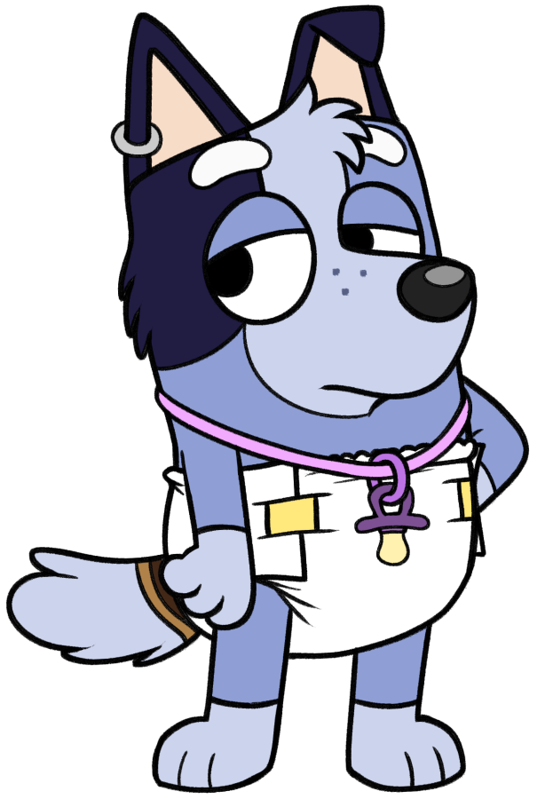 The Big ImageBoard (TBIB) - adolescent aged up anthro australian cattle dog bluey (series) canid ...