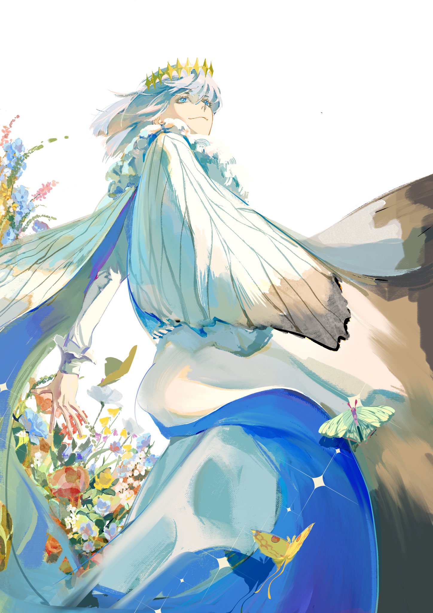 The Big ImageBoard (TBIB) - 1boy arthropod boy blue cloak blue eyes bug ...