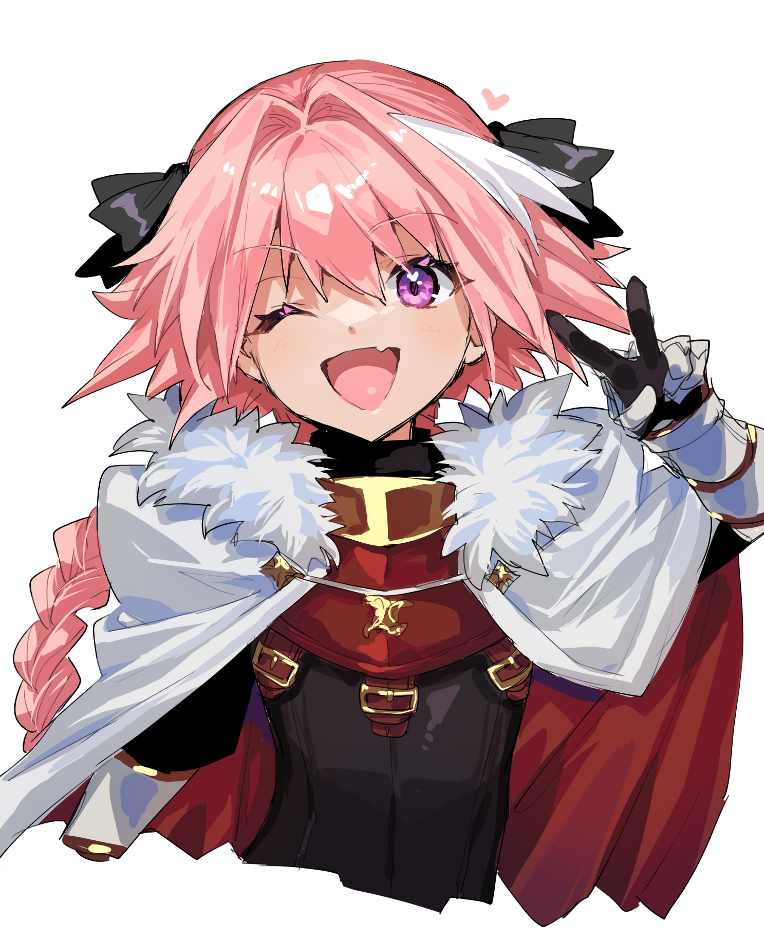 The Big ImageBoard (TBIB) - 1boy astolfo (fate) black bow bow braid ...