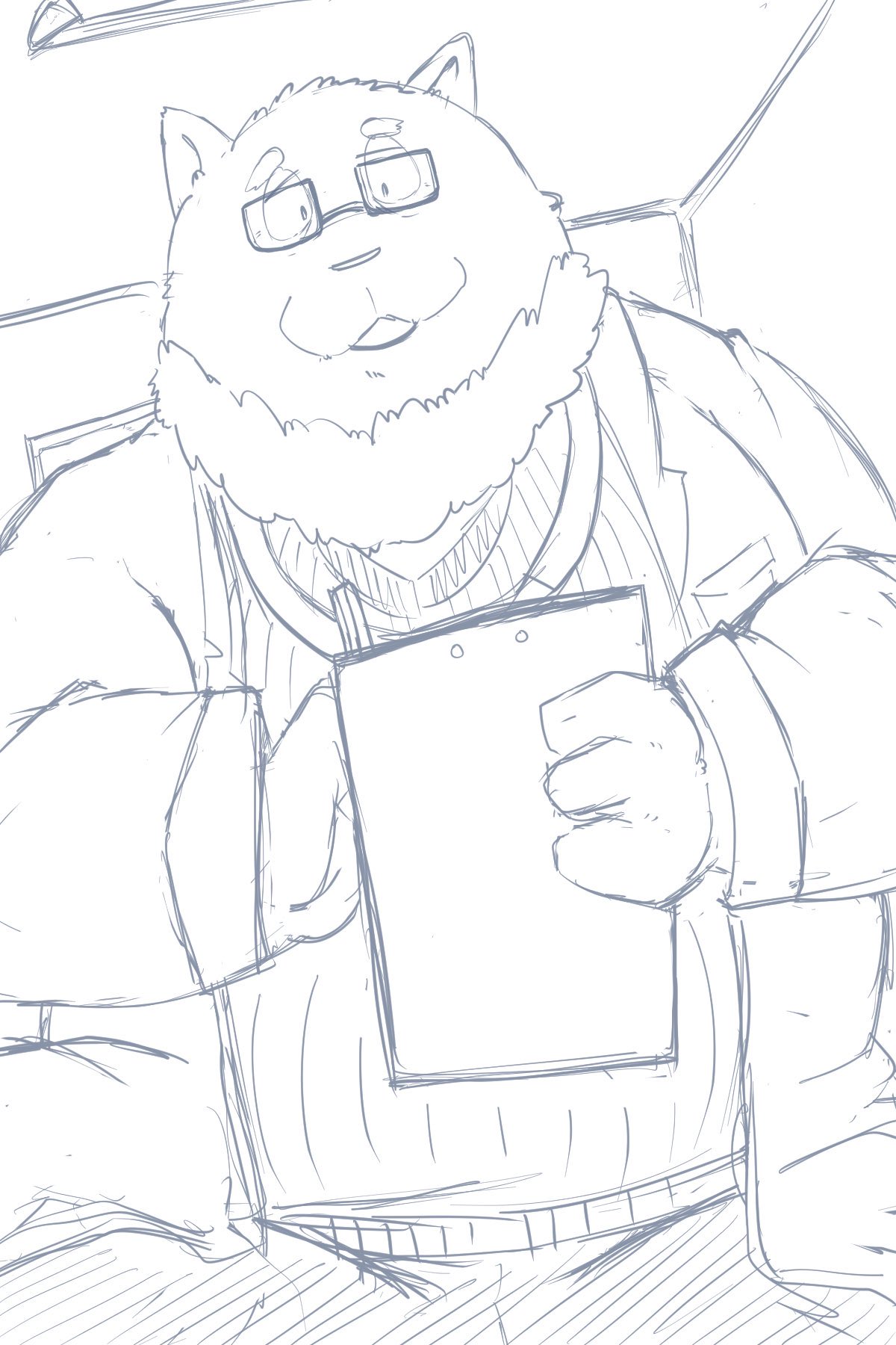 The Big ImageBoard (TBIB) - 2023 2:3 anthro biped bottomwear canid canine canis clothing dain ...