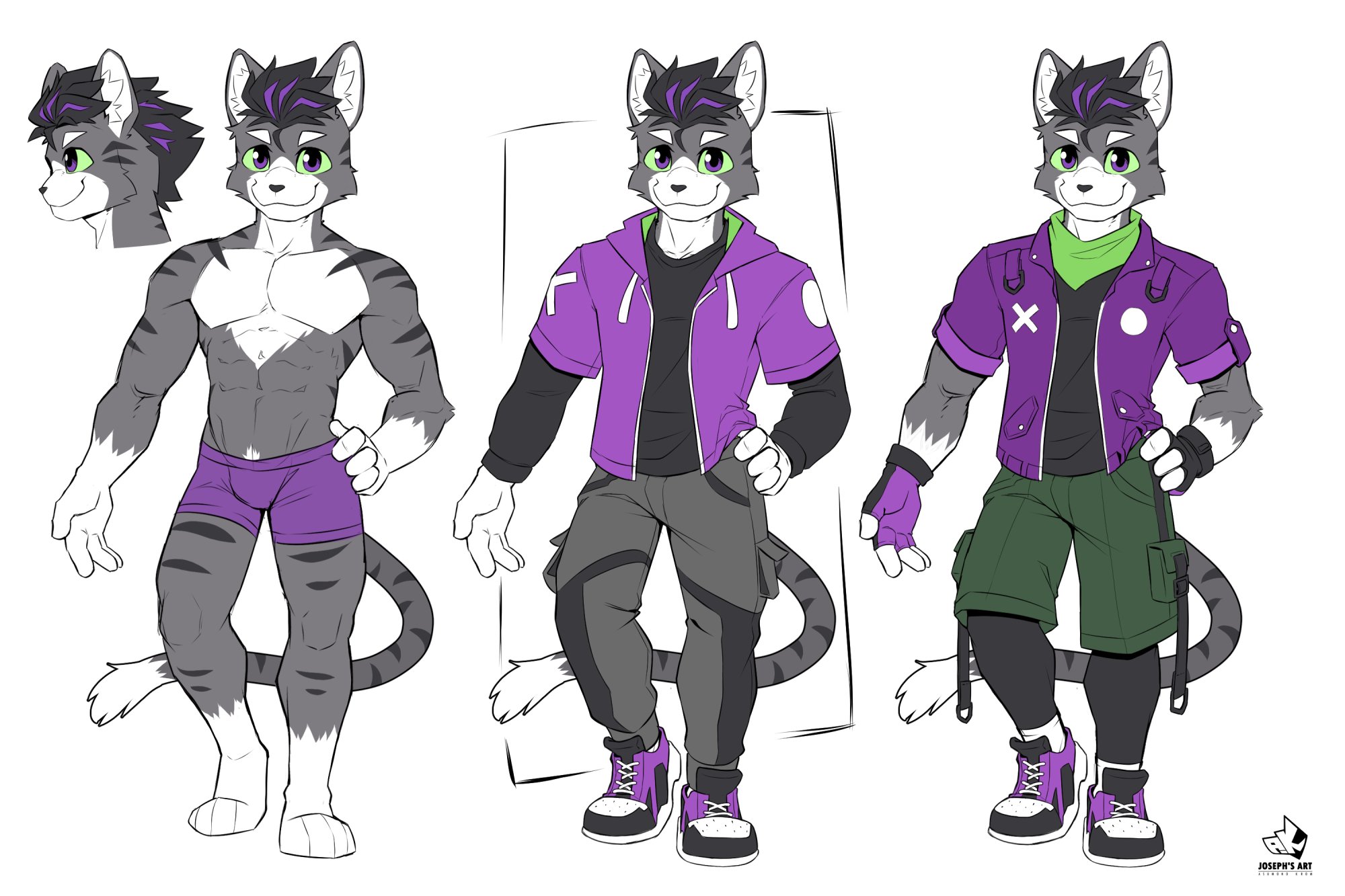 The Big ImageBoard (TBIB) - 4 fingers anjing kampuss anthro biped clothed clothing countershade ...