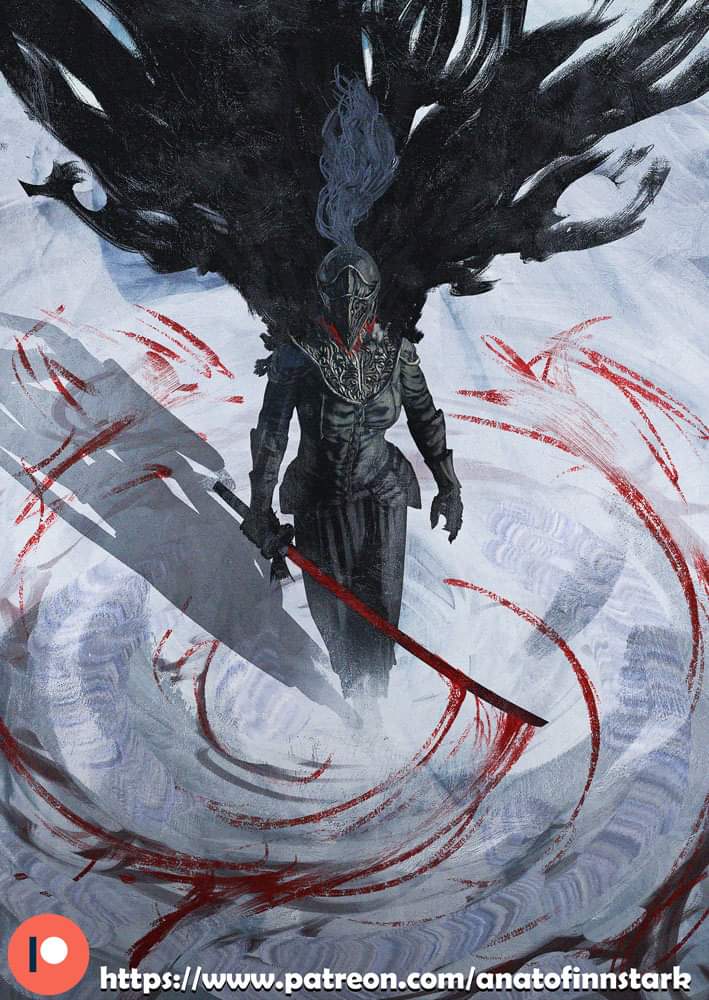 The Big ImageBoard (TBIB) - 1girl anato finnstark armor artist name black armor black cape black ...