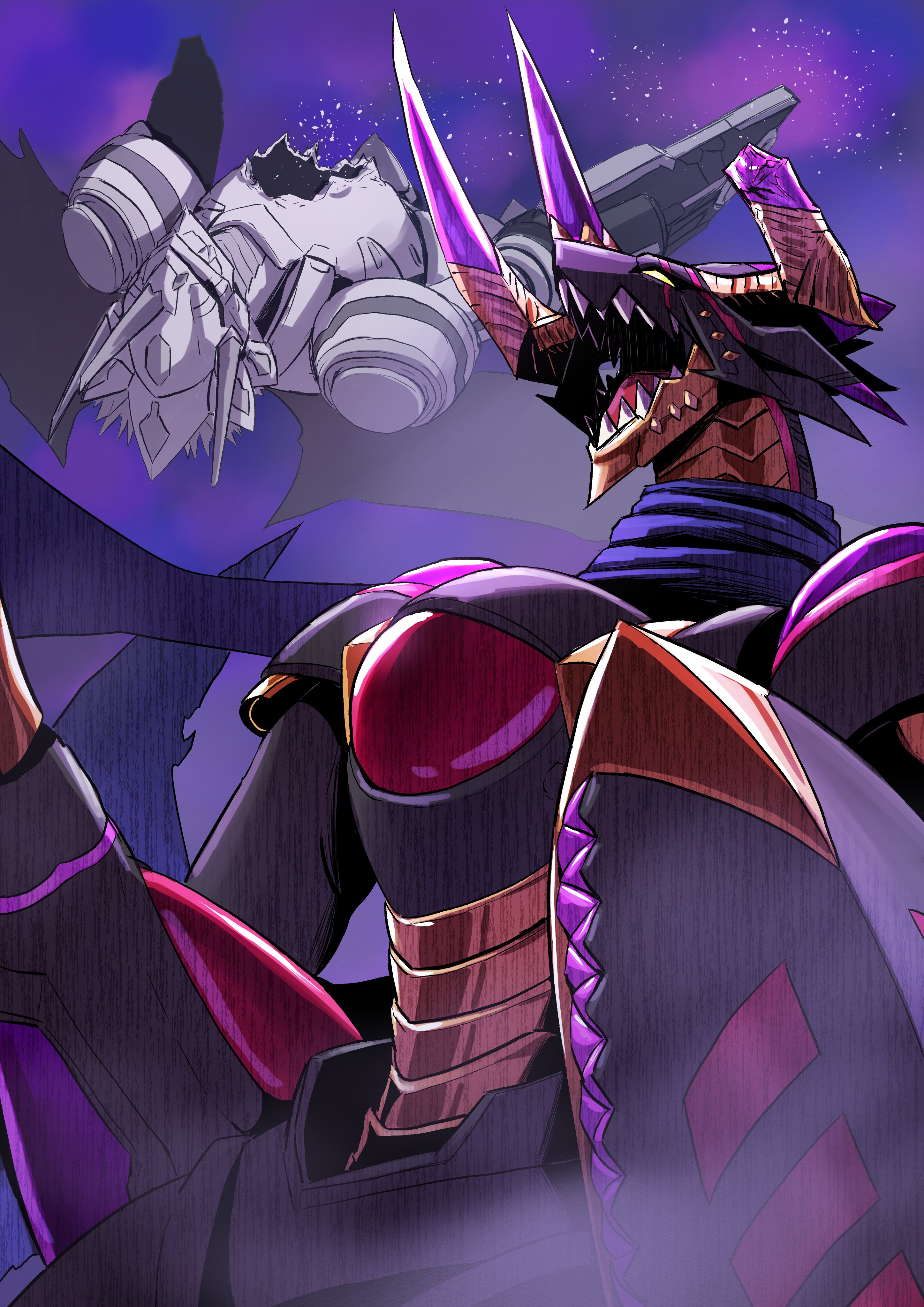 The Big ImageBoard (TBIB) - absurd res anthro armor bandai namco black body digimon digimon ...