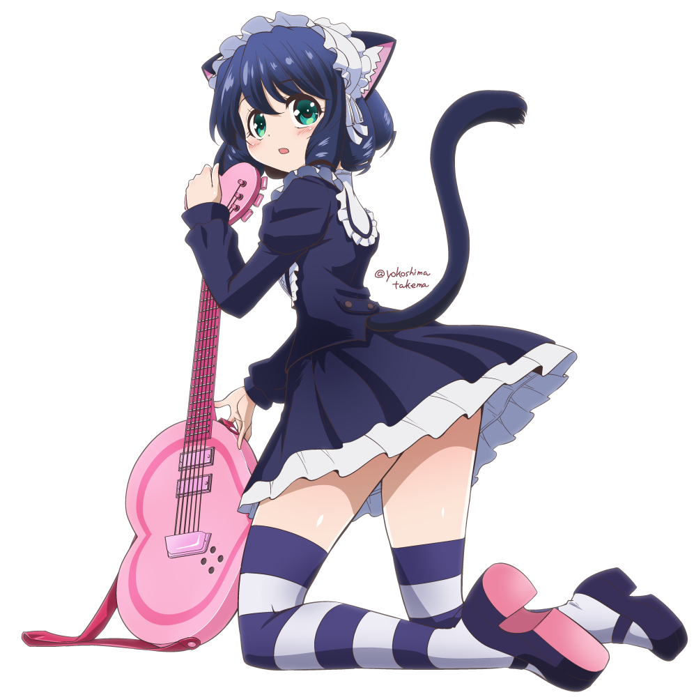 The Big ImageBoard (TBIB) - animal humanoid black hair blush cat humanoid clothing cyan ...