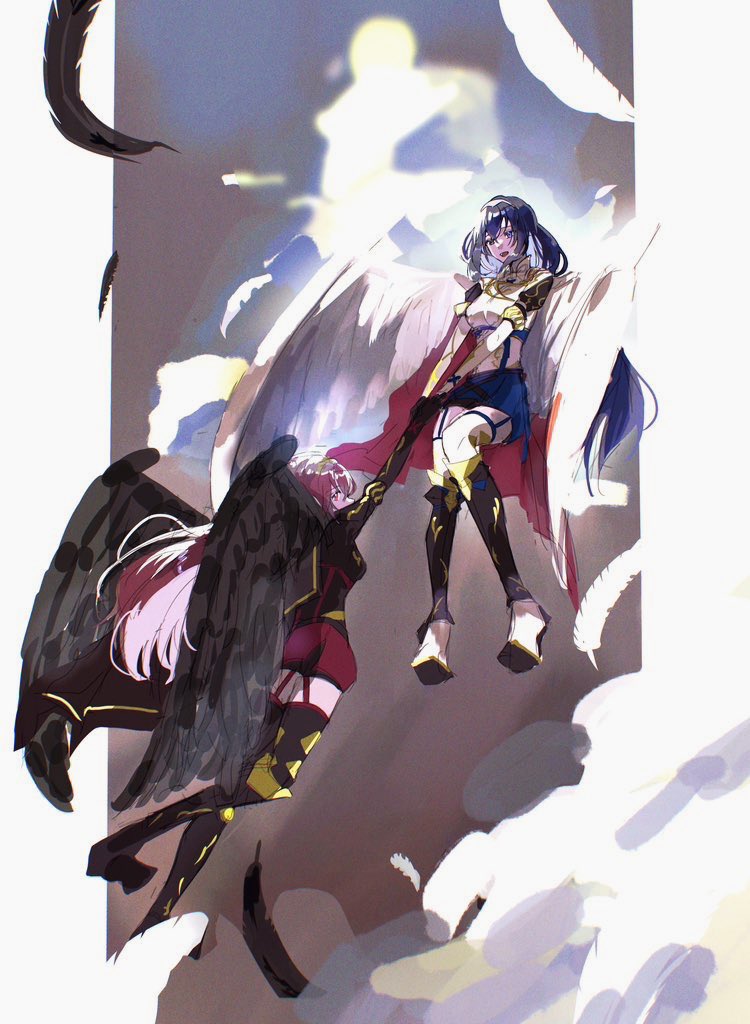 The Big ImageBoard (TBIB) - 2girls alear (female) (fire emblem) alear ...