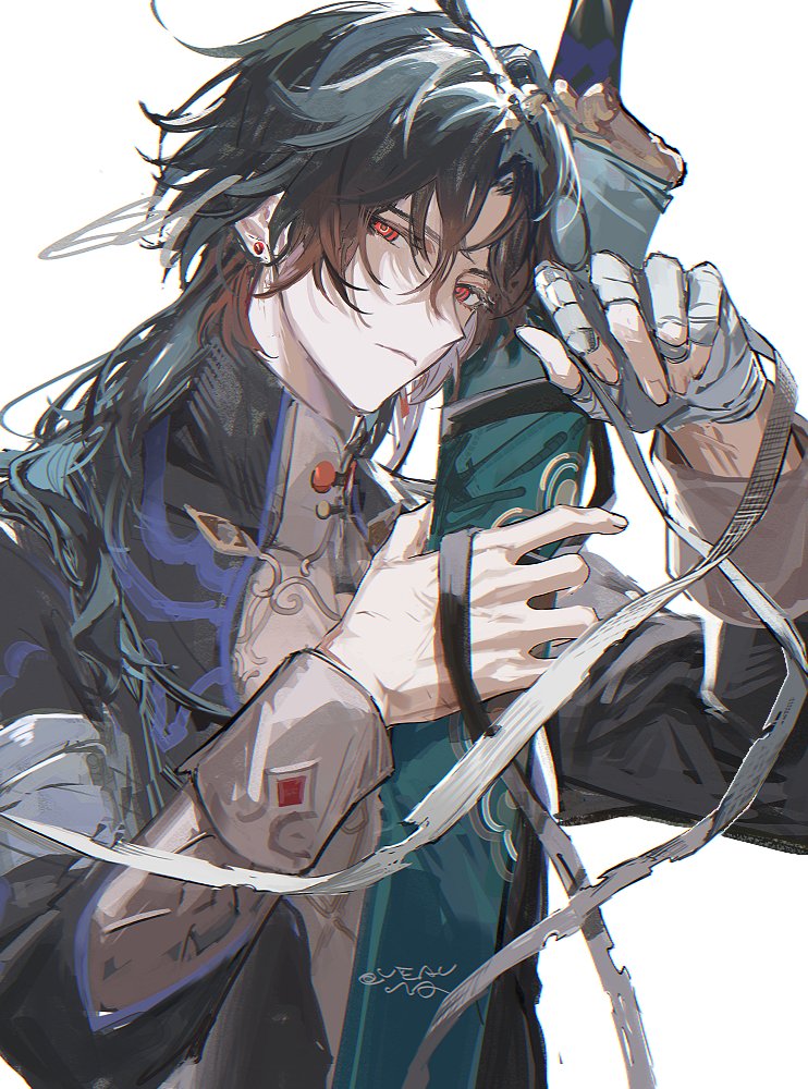The Big ImageBoard (TBIB) - 1boy bandaged hand bandages bandages over ...