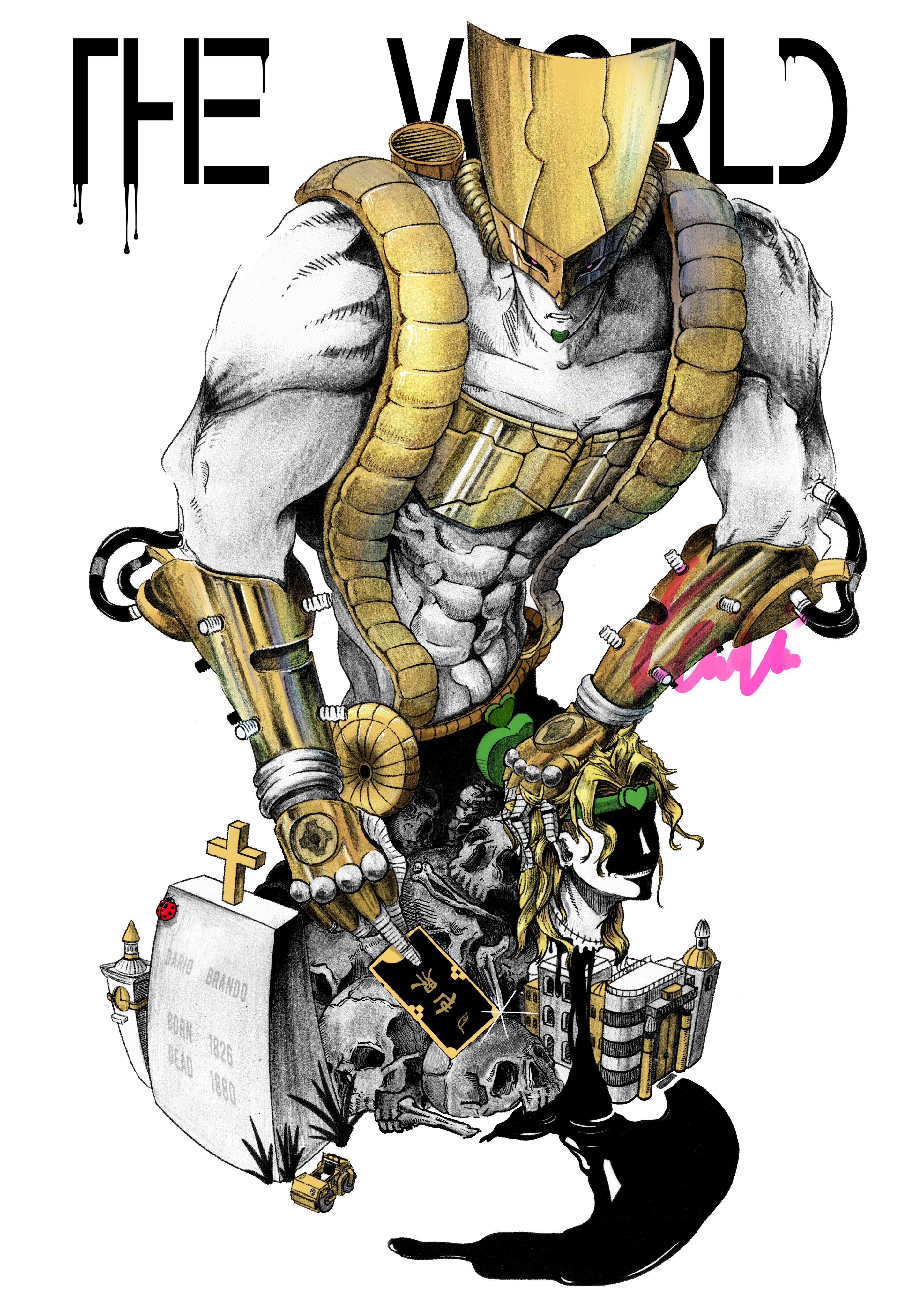 The Big ImageBoard (TBIB) - 1boy 1other abs absurdres black blood ...