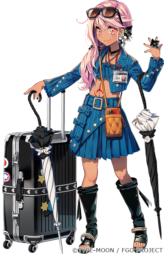 The Big Imageboard Tbib 1girl Blue Skirt Breasts Chloe Von Einzbern
