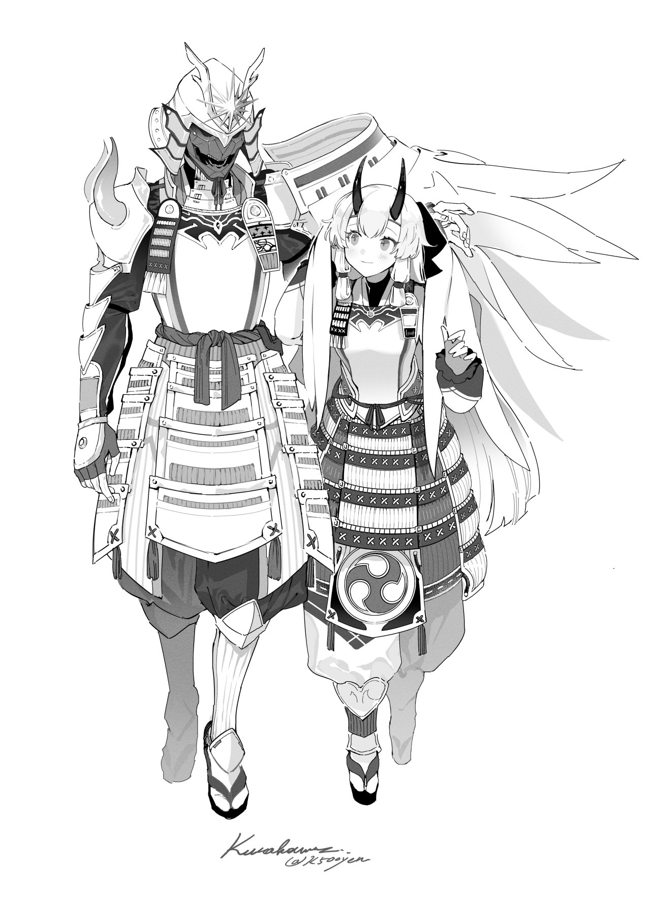The Big ImageBoard (TBIB) - 1boy 1girl armor dou fate/samurai remnant ...