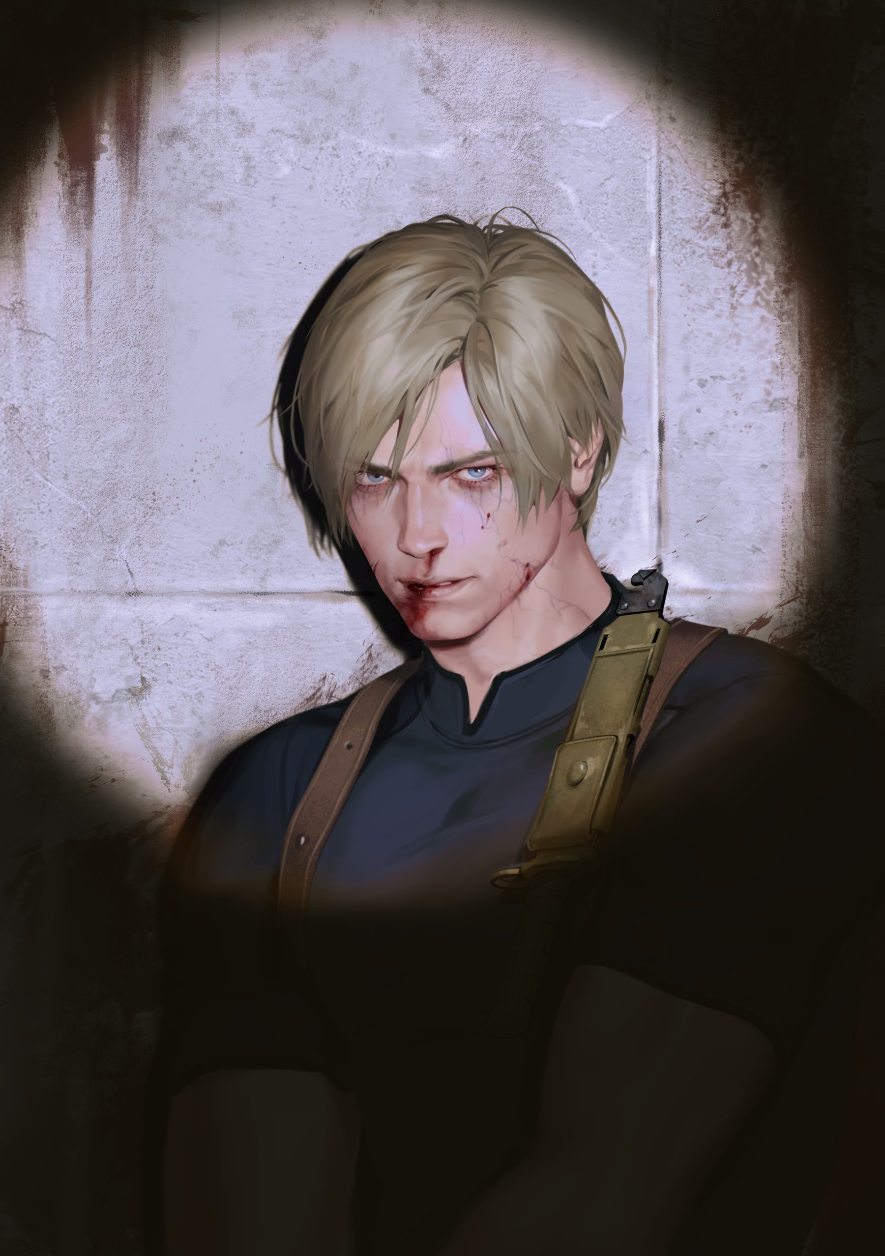 The Big ImageBoard (TBIB) - 1boy absurdres blonde hair blood blood from ...