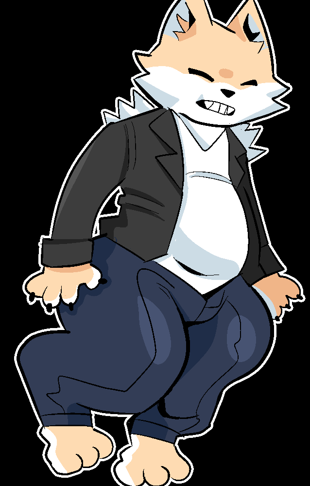 The Big ImageBoard (TBIB) - 3 toes 4 fingers anthro barefoot black claws black clothing black ...