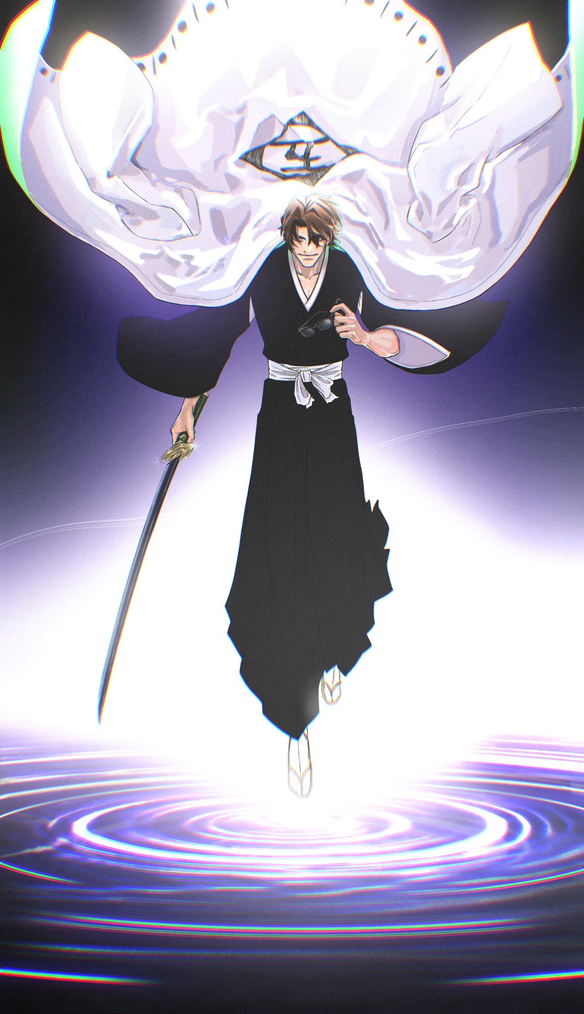 The Big ImageBoard (TBIB) - 1boy aizen sousuke be023 black pants black ...