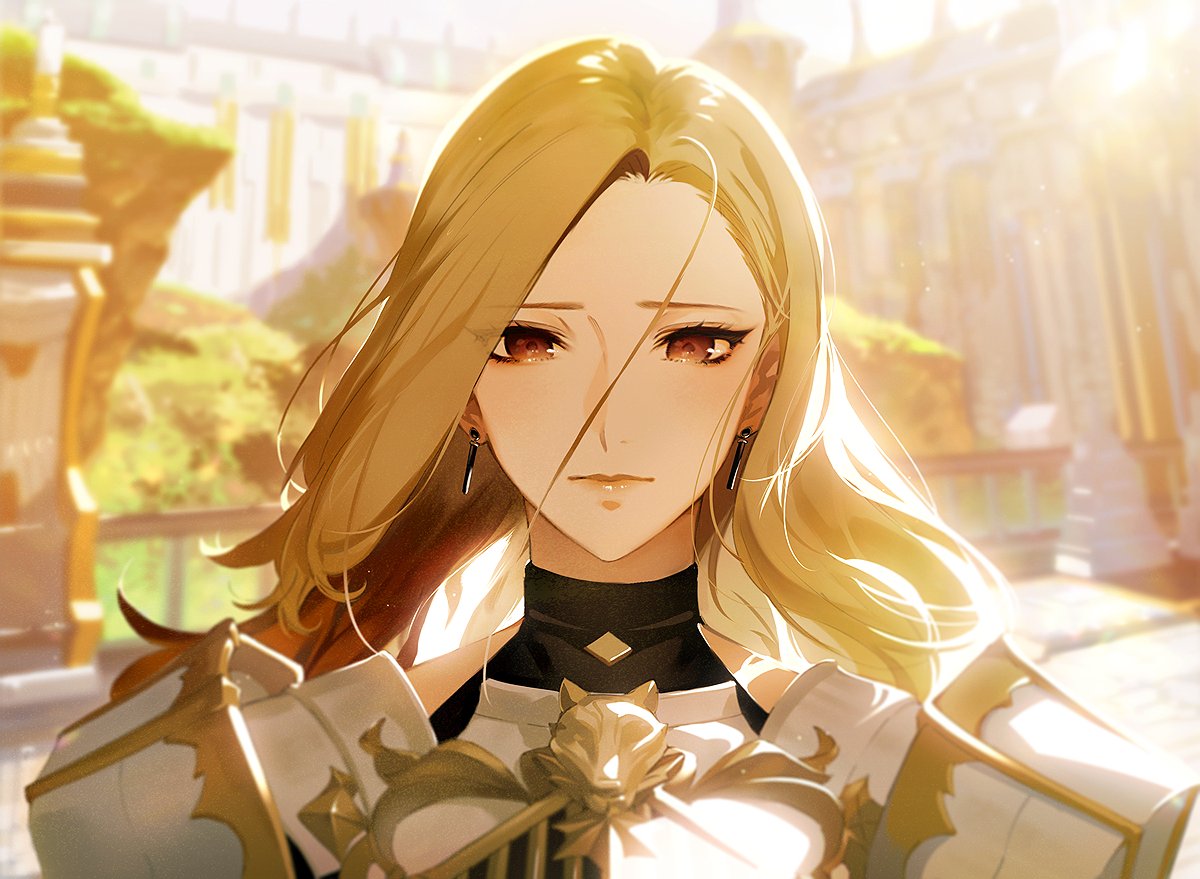The Big Imageboard Tbib 1girl Akiyoshi Haru Armor Blonde Hair