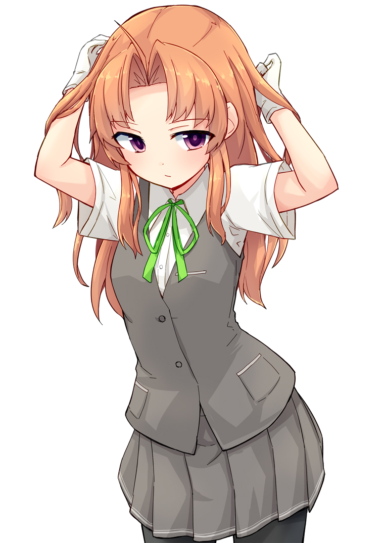 The Big ImageBoard (TBIB) - 1girl ahoge alternate hairstyle bike shorts bike shorts under skirt ...