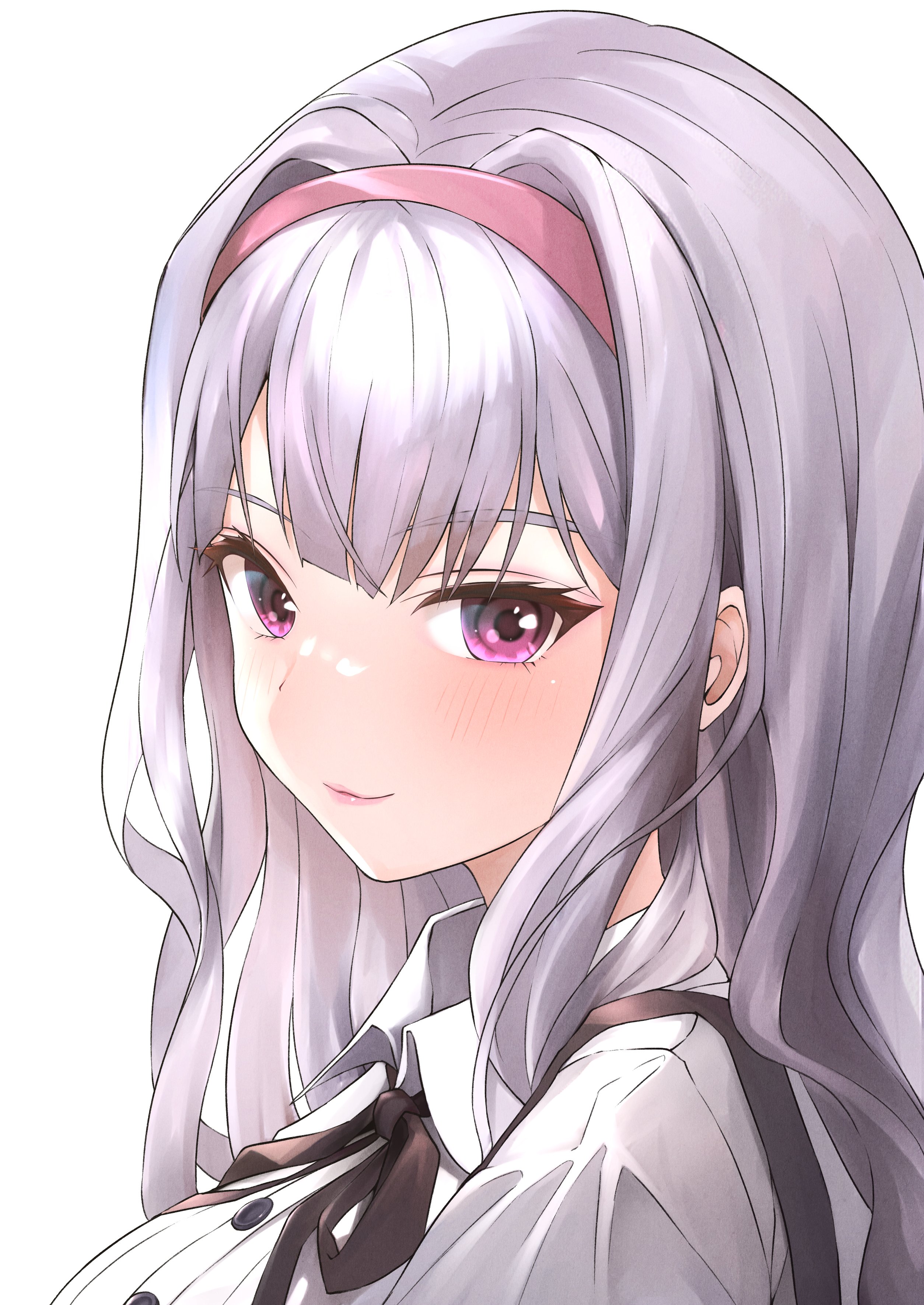 The Big ImageBoard (TBIB) - 1girl absurdres b1ack illust black ribbon breasts closed mouth ...