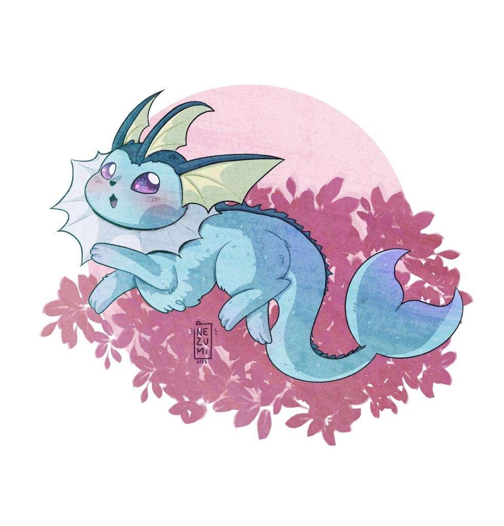 The Big ImageBoard (TBIB) - 2023 black nose blue body blue fin blue fur digital drawing (artwork ...