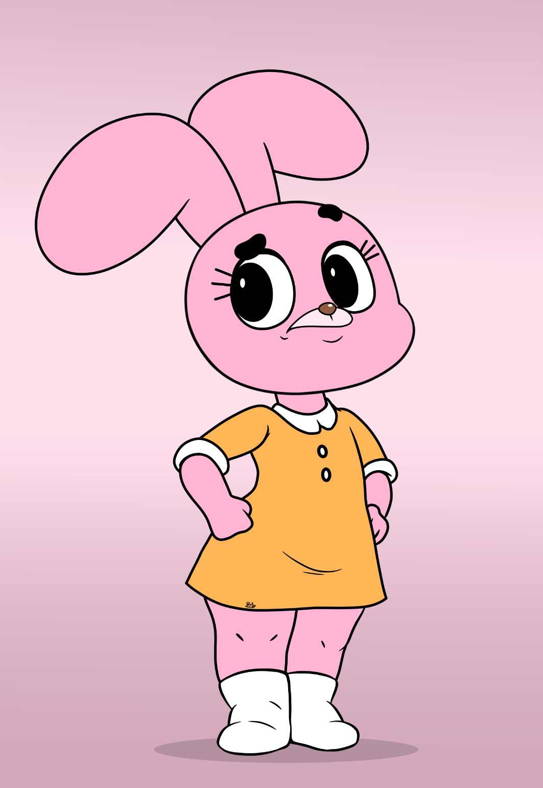 The Big Imageboard Tbib Anais Watterson Anthro Big Ears Big Eyes