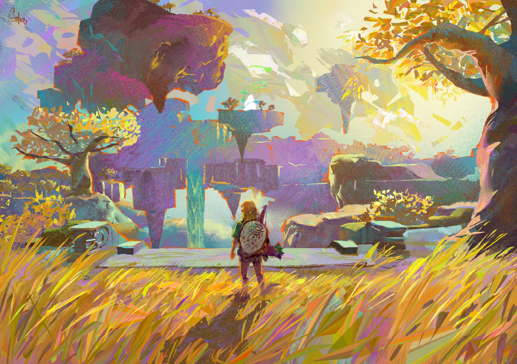 The Big ImageBoard (TBIB) - 1boy archaic set (zelda) cloud frozensoba ...