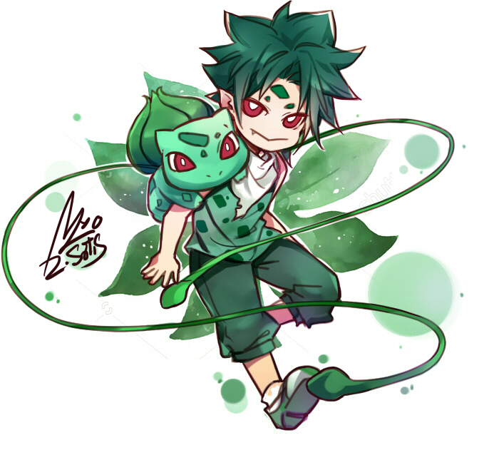 The Big ImageBoard (TBIB) - 1boy bright pupils bulbasaur closed mouth ...