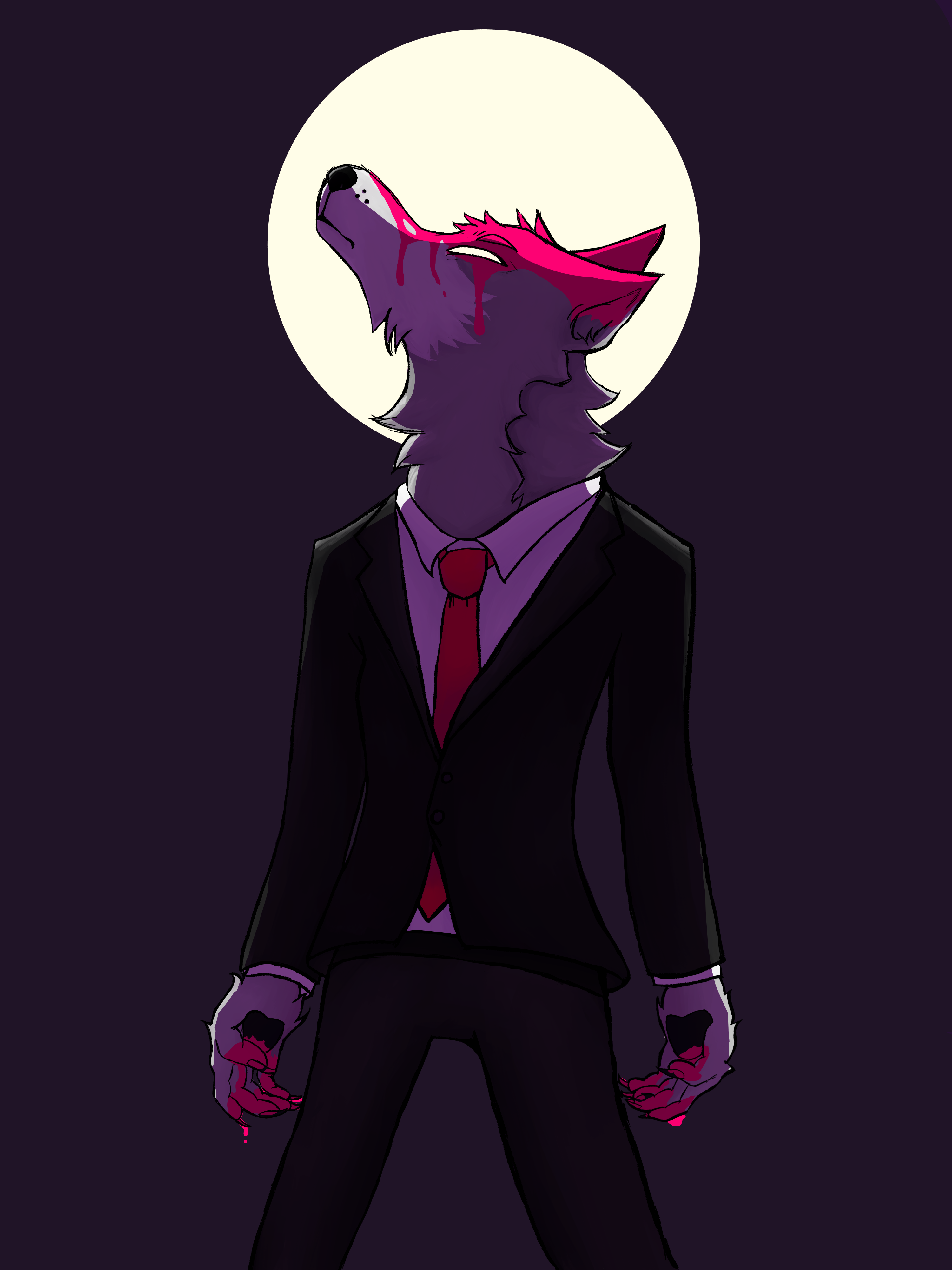 The Big ImageBoard (TBIB) - 2020 3:4 absurd res anthro black clothing black nose black pawpads ...