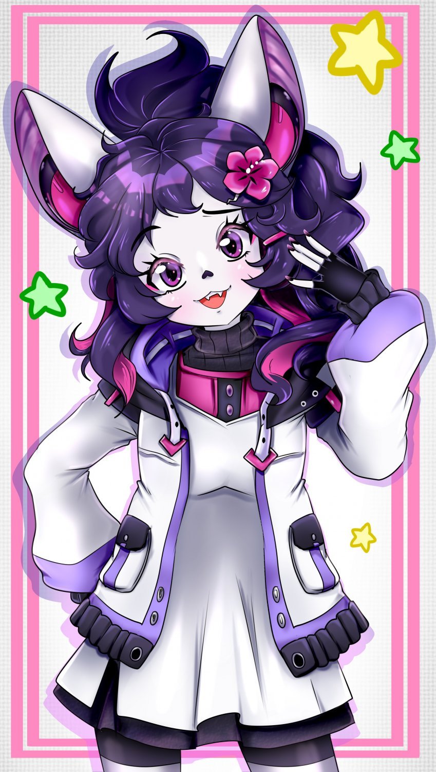 The Big ImageBoard (TBIB) - anthro bat bat ears clothing fangs female ...