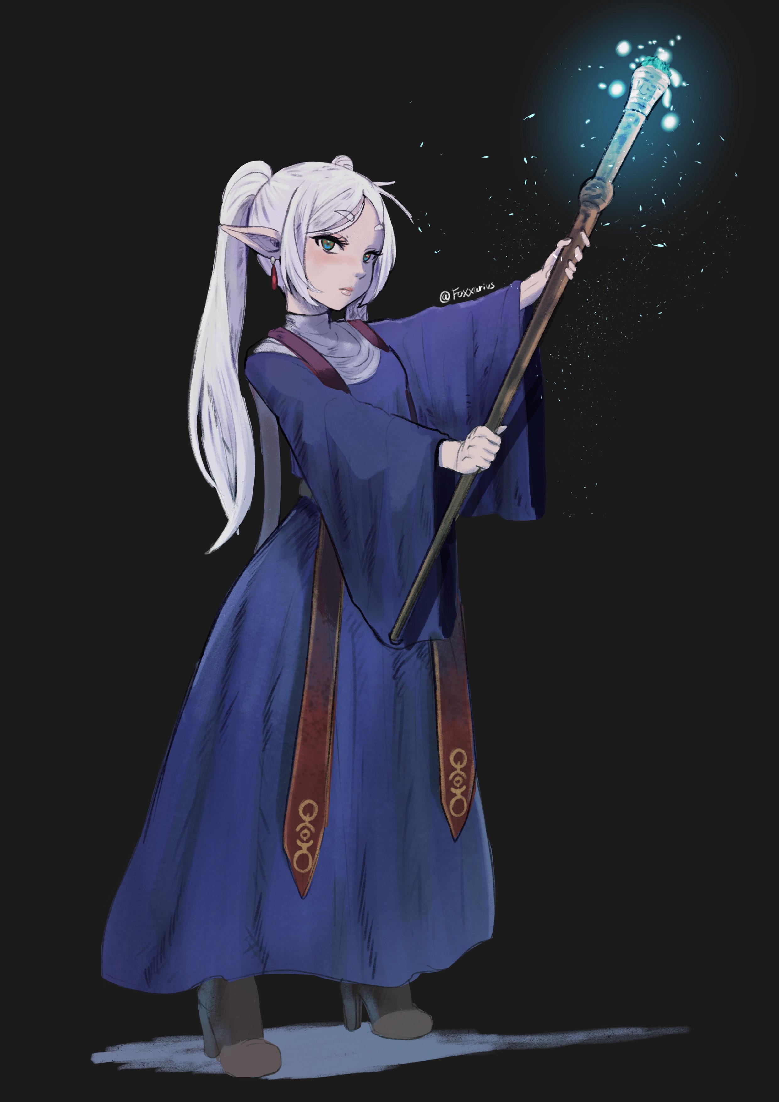 The Big ImageBoard (TBIB) - 1girl absurdres aqua eyes artist name black ...