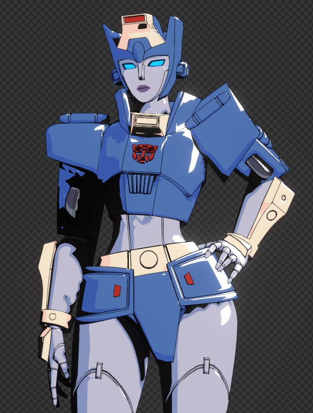 The Big Imageboard Tbib 1girl 3d Andypurro Autobot Blender Medium