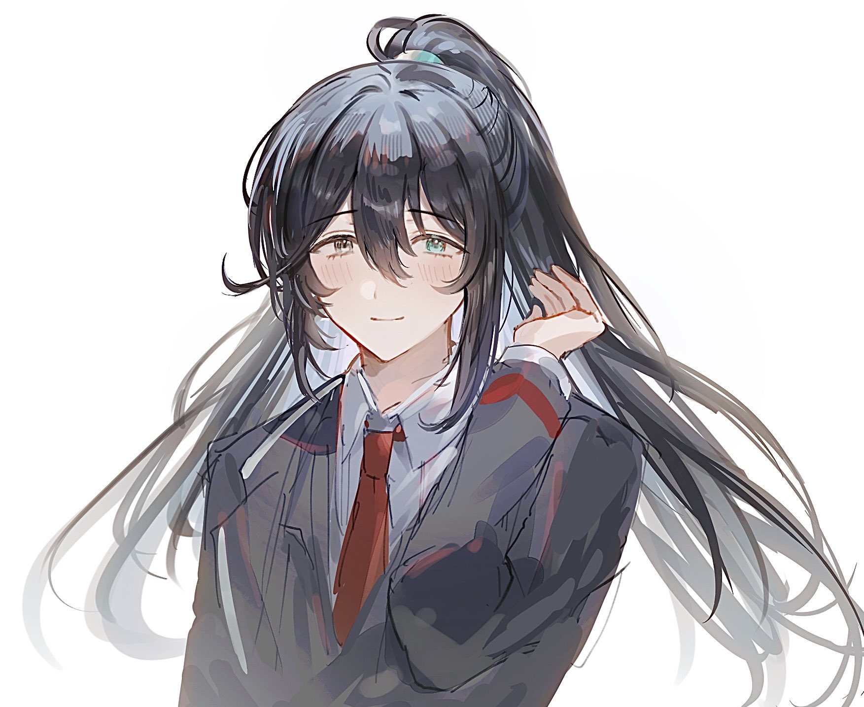 The Big ImageBoard (TBIB) - 1boy aqua eyes black coat black eyes black hair bonno sasu closed ...