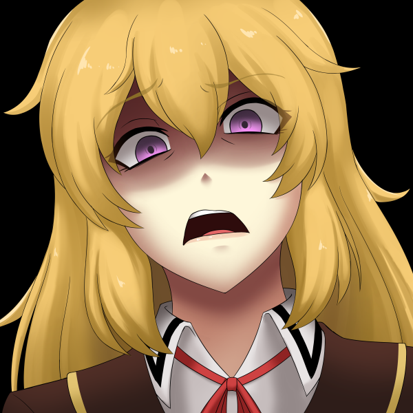 The Big ImageBoard (TBIB) - 1girl black background cslucaris disgust ...