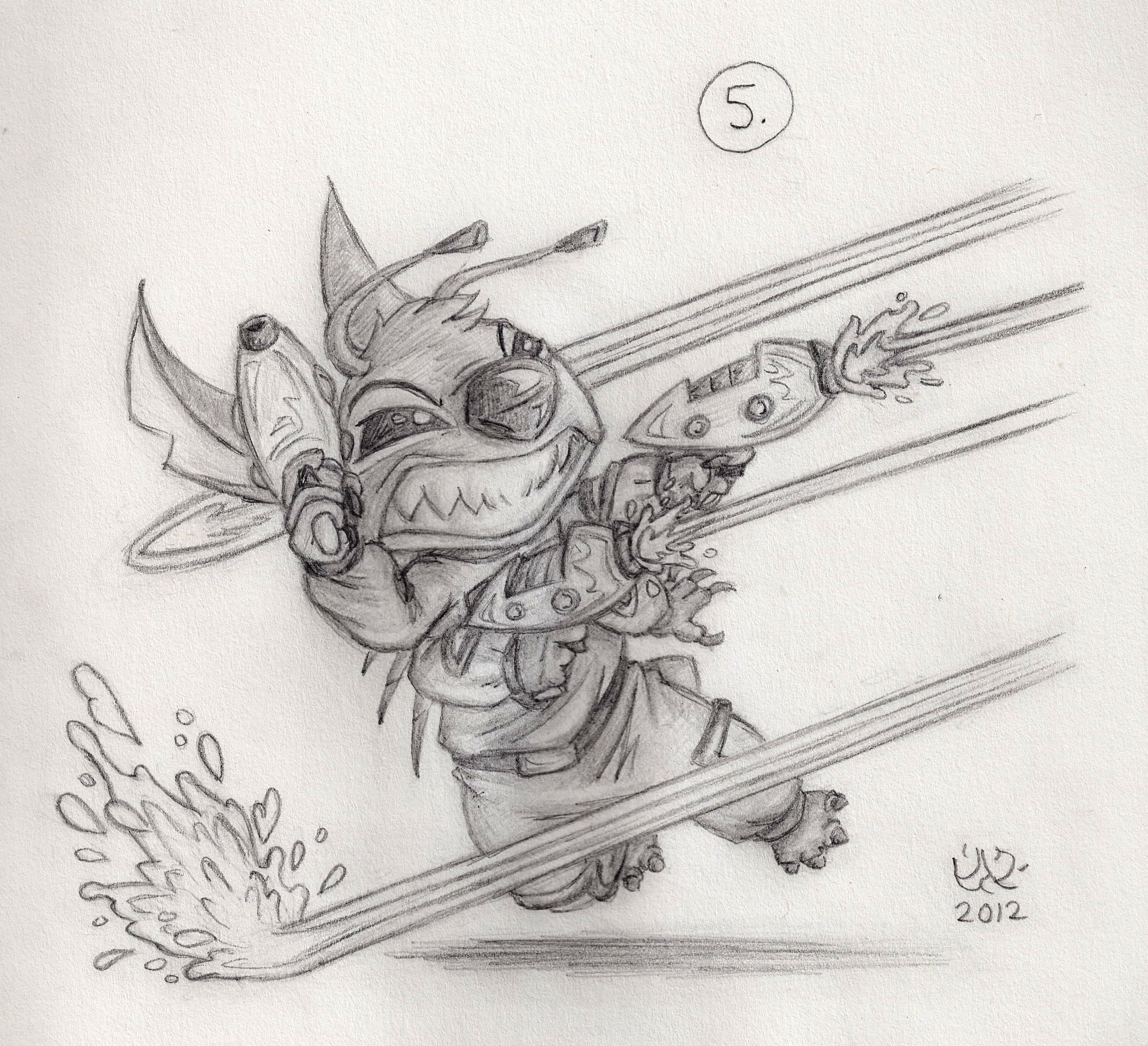 The Big ImageBoard (TBIB) - 2012 4 arms 4 fingers 4 toes alien angry antennae claws clenched ...