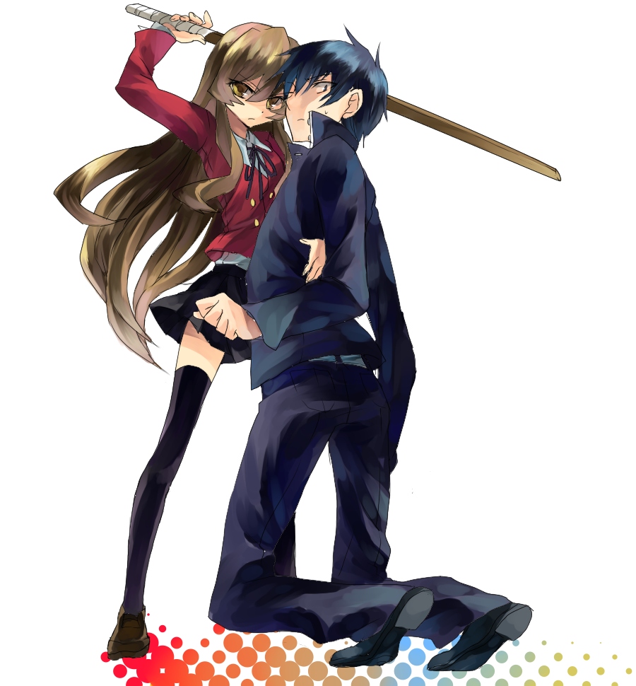 The Big ImageBoard (TBIB) - 1boy 1girl abaraya aisaka taiga bad id bad ...