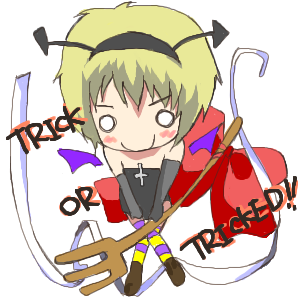 The Big ImageBoard (TBIB) - 1girl artist request blonde hair bow chibi ...