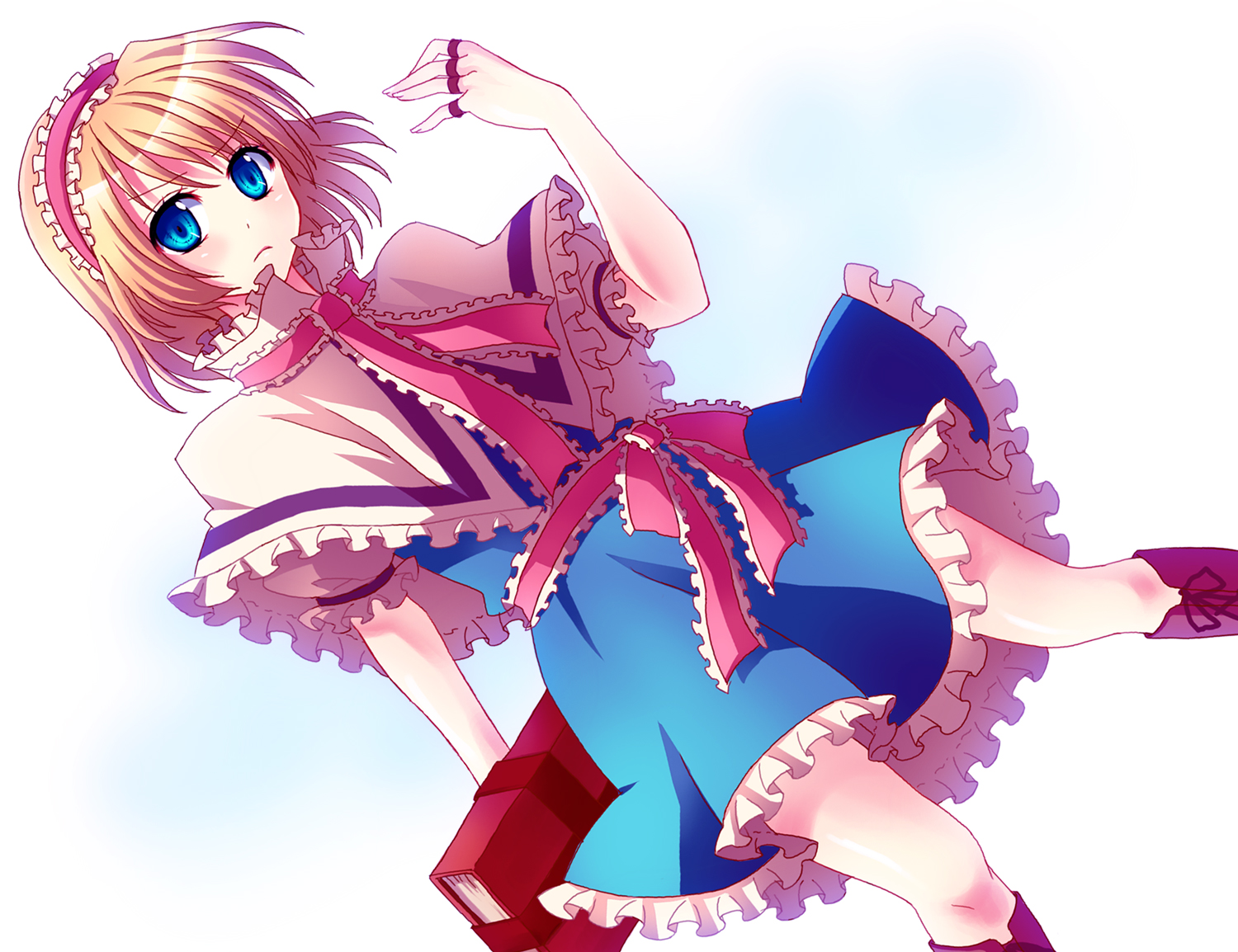 The Big ImageBoard (TBIB) - alice margatroid bad id bad pixiv id blonde hair blue eyes blush ...