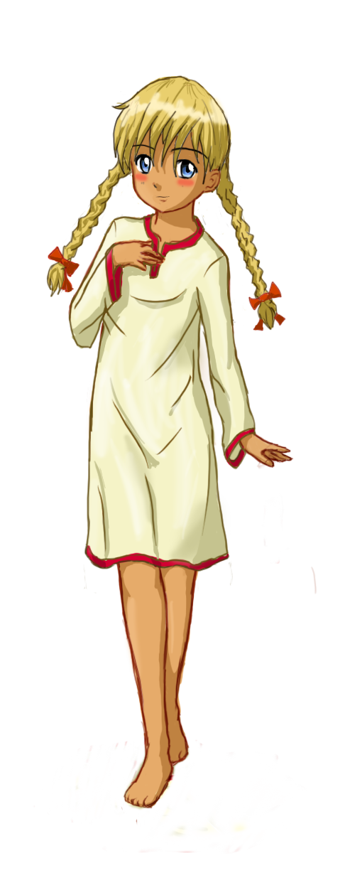The Big Imageboard Tbib 1girl Artist Request Barefoot Blonde