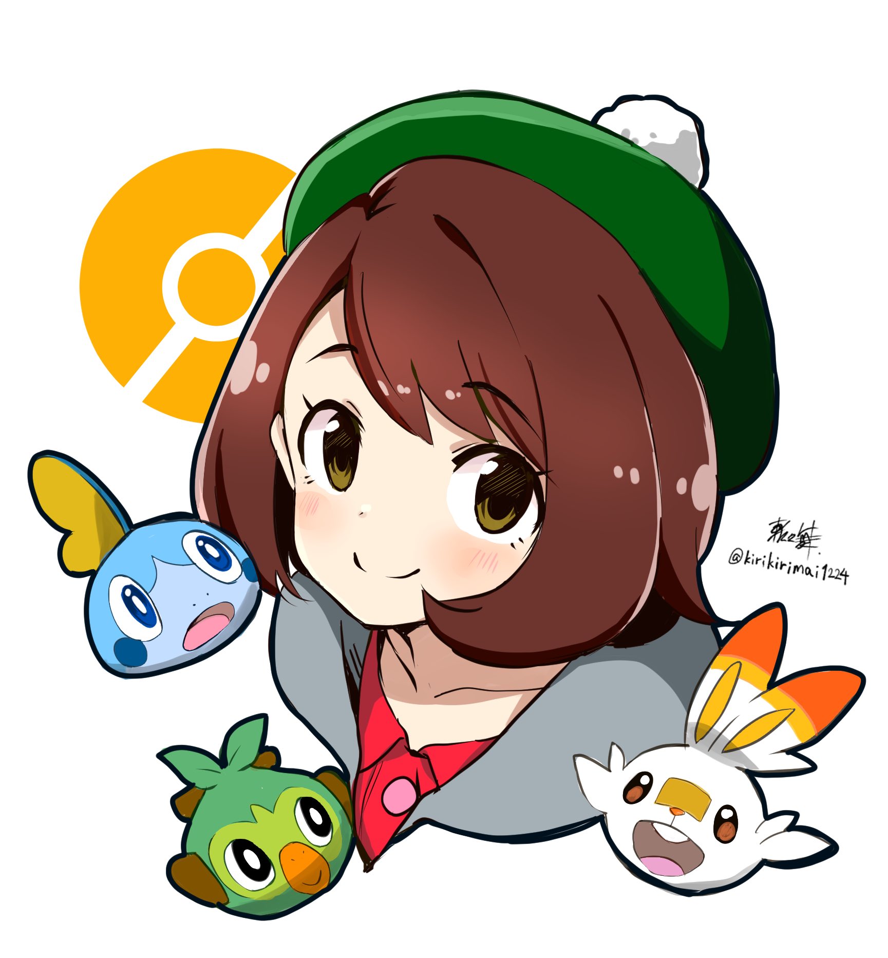 The Big ImageBoard (TBIB) - 1girl bangs beret blush brown eyes brown ...