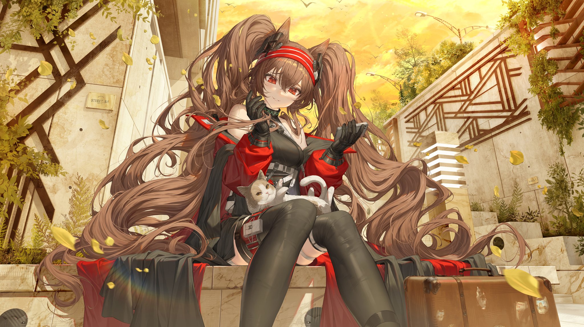 The Big ImageBoard (TBIB) - 1girl angelina (arknights) angelina (endfield) (arknights) arknights ...