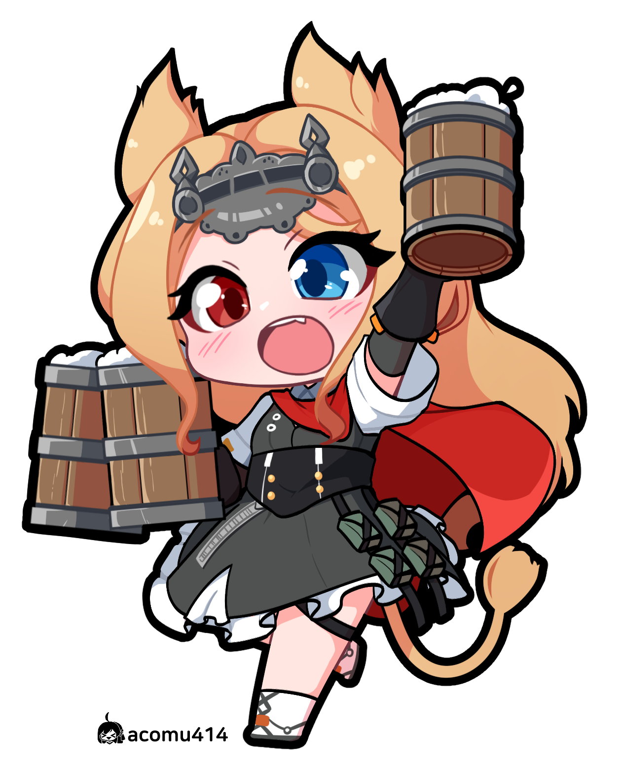 The Big Imageboard Tbib 1girl Acomu414 Archetto Arknights